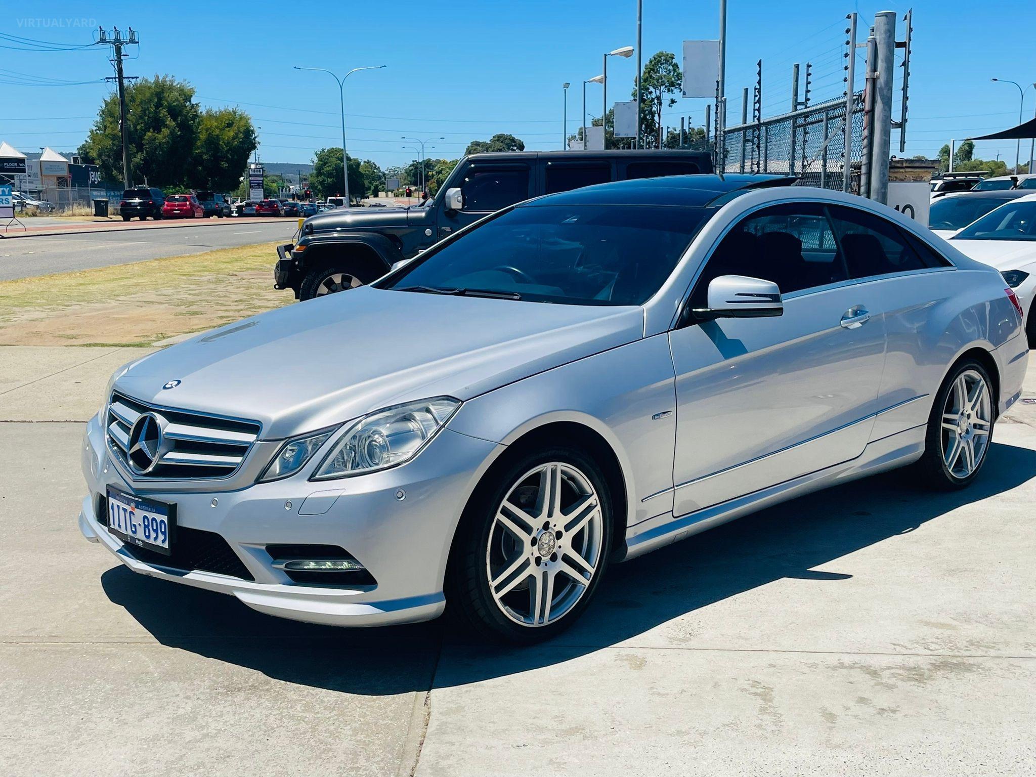 MERCEDES-BENZ E-CLASS C207 E250 CGI AVANTGARDE COUPE 2DR SPTS AUTO 5SP 1.8T