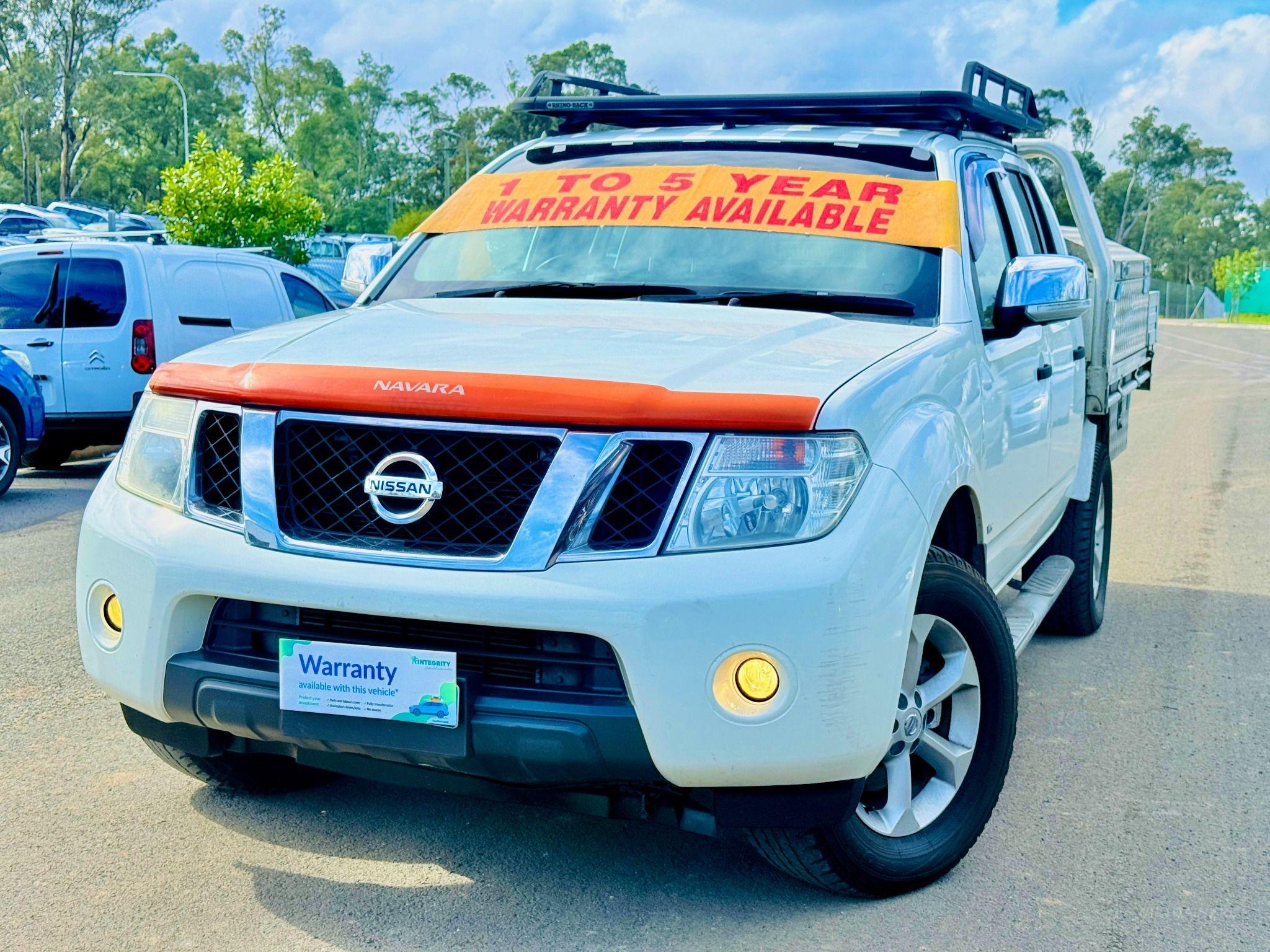 NISSAN NAVARA 4X4 ST-X 550 D40 3.0L 7 SPEED AUTO DUAL CAB