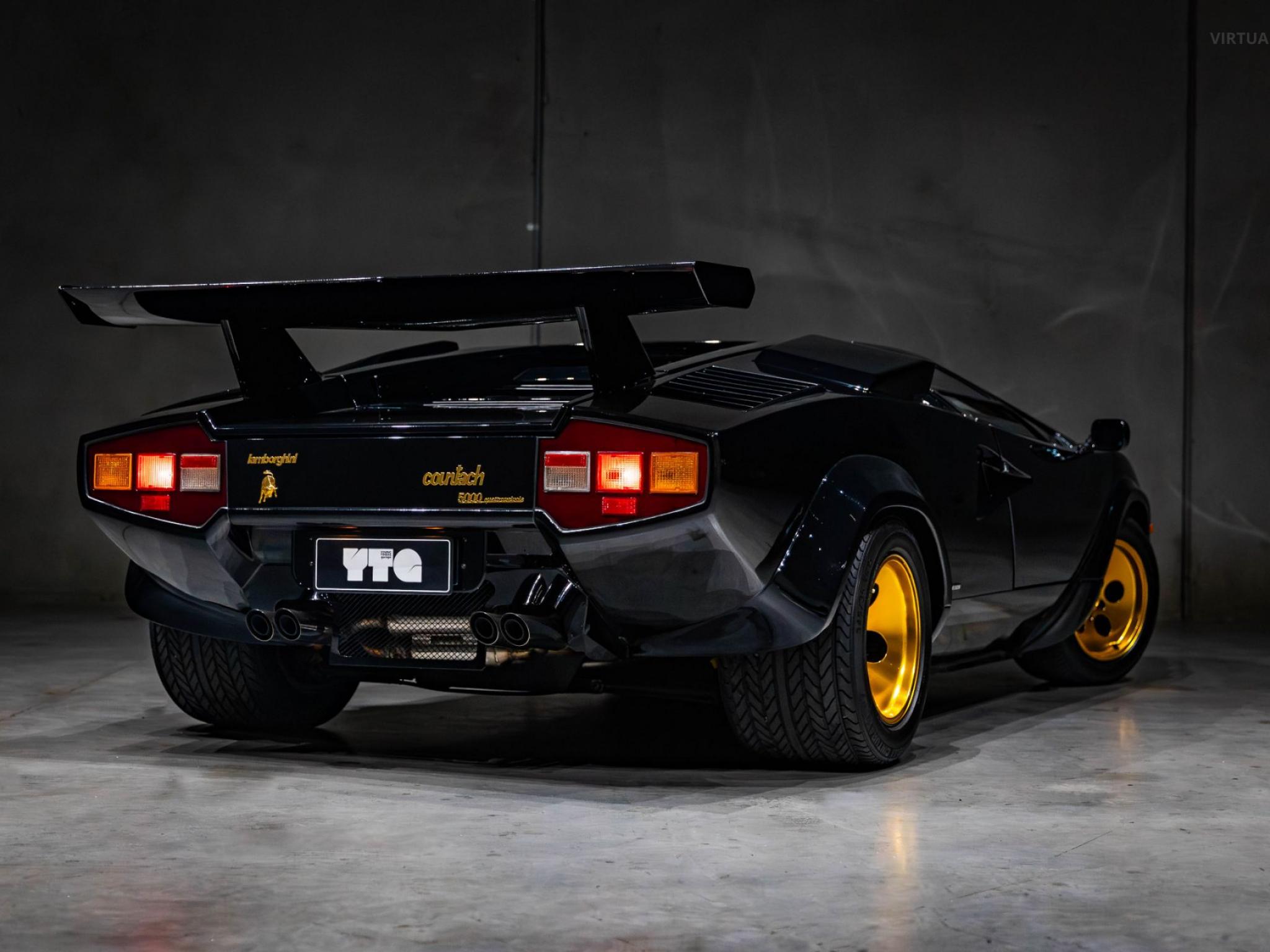 LAMBORGHINI COUNTACH QV 5000 1986 LAMBORGHINI COUNTACH LP112D 5000 ...