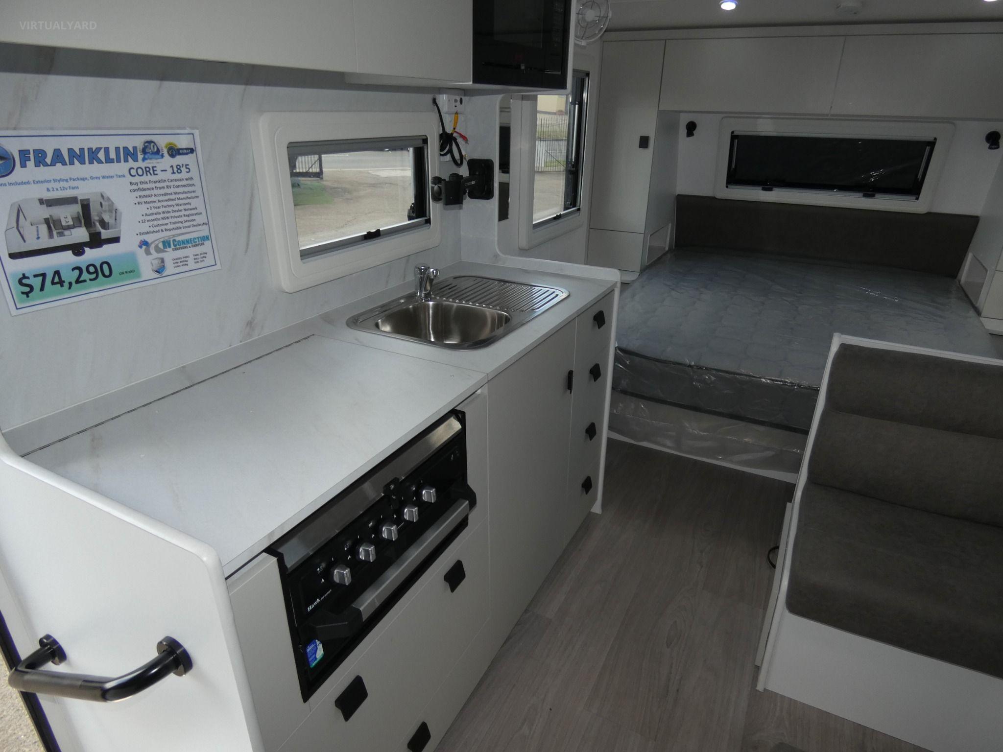 FRANKLIN CORE 18'5 18'5 SINGLE AXLE