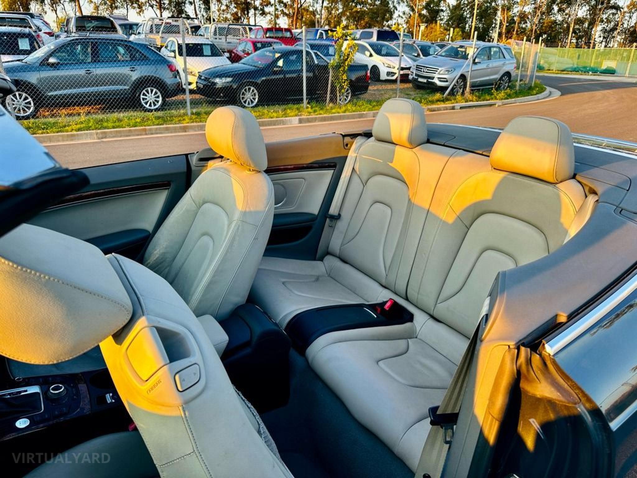 AUDI A5 3.0L V6 TDI 2D CABRIOLET TURBO DIESEL CONVERTIBLE 7 SPD