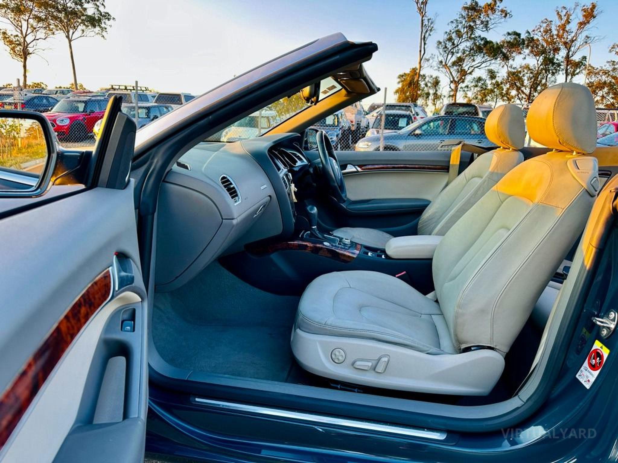 AUDI A5 3.0L V6 TDI 2D CABRIOLET TURBO DIESEL CONVERTIBLE 7 SPD