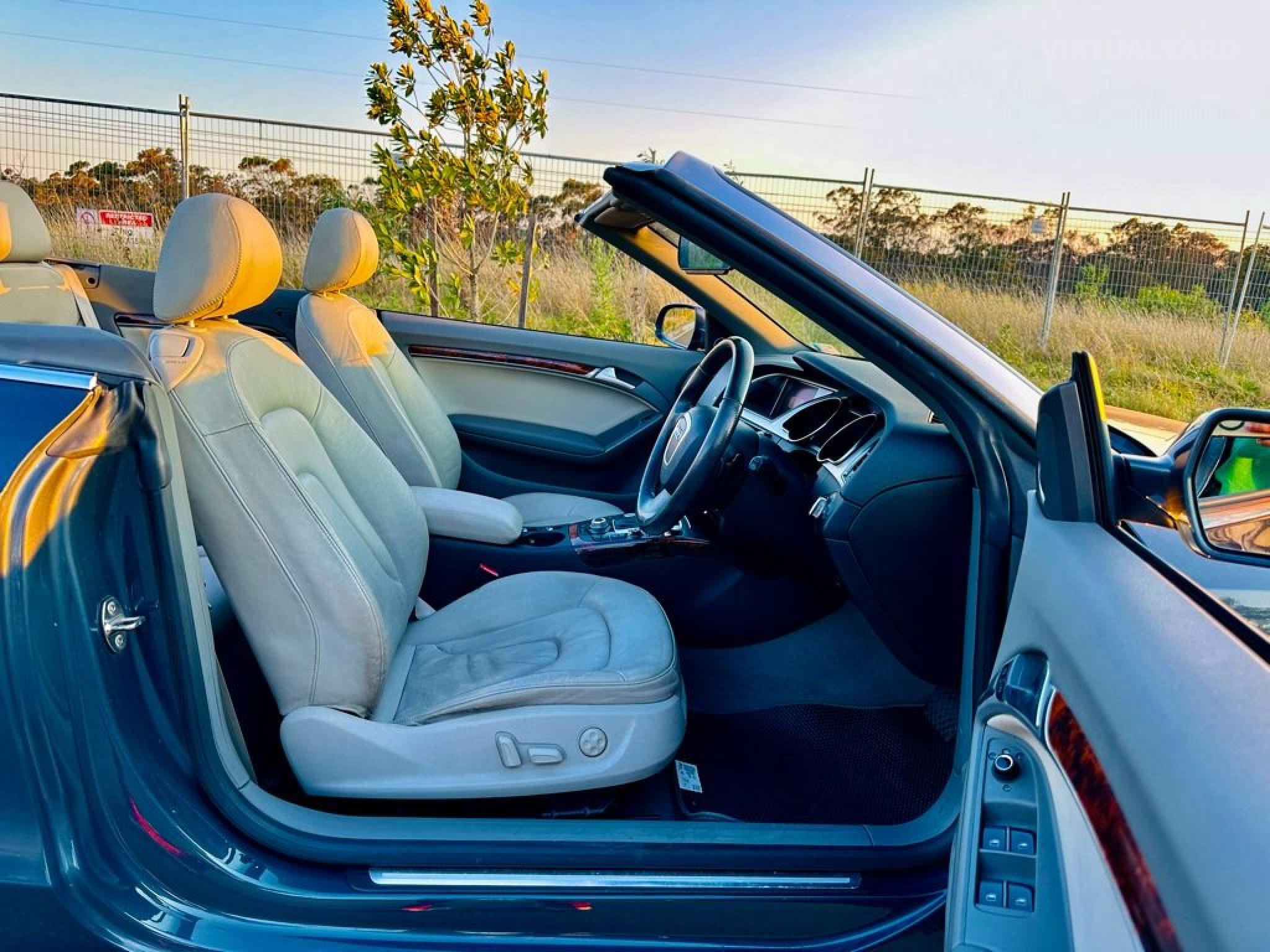 AUDI A5 3.0L V6 TDI 2D CABRIOLET TURBO DIESEL CONVERTIBLE 7 SPD