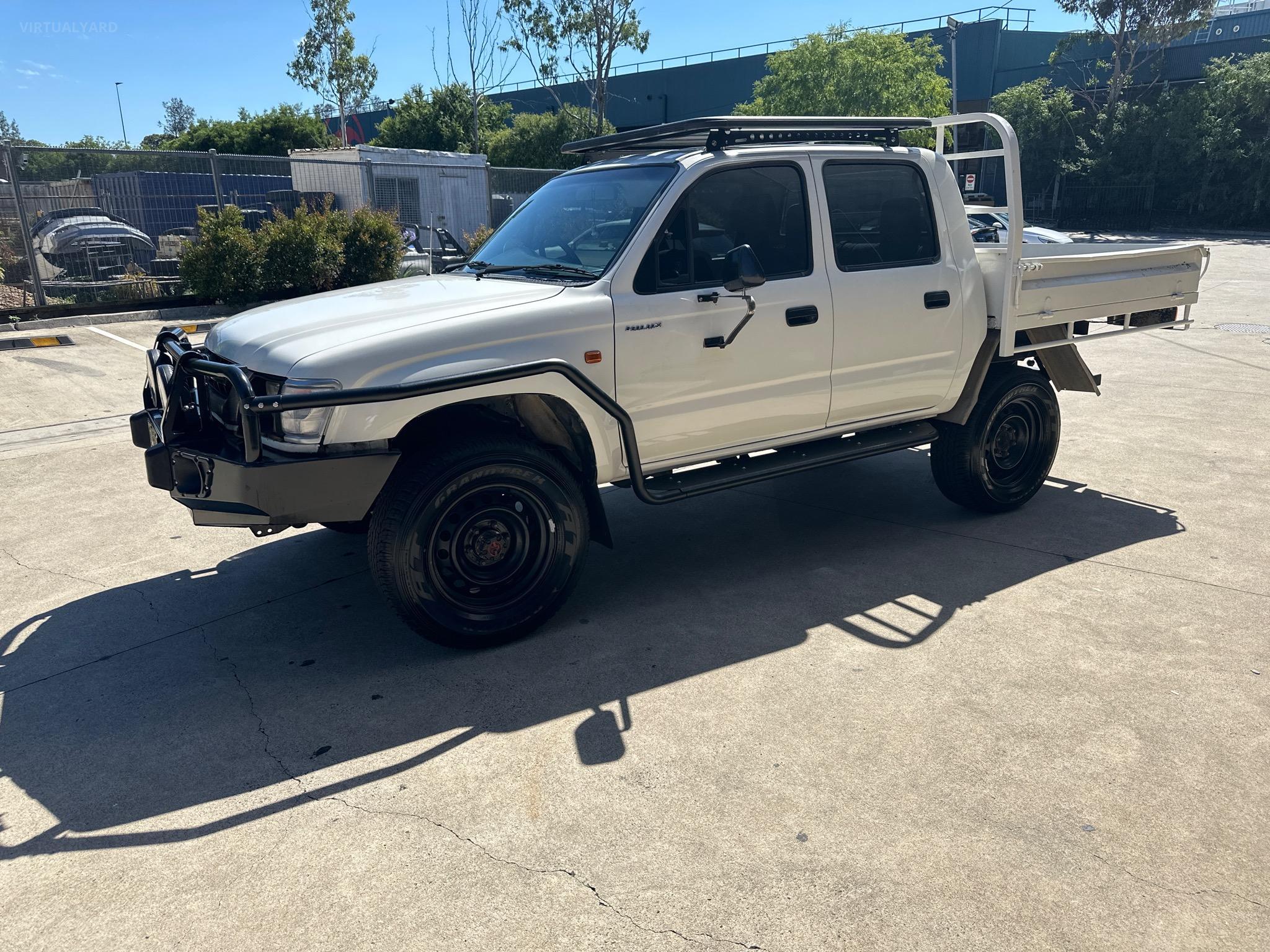 TOYOTA HILUX LN167R MY02 UTILITY DUAL CAB 4DR MAN 5SP, 4X4 1017KG 3.0DI