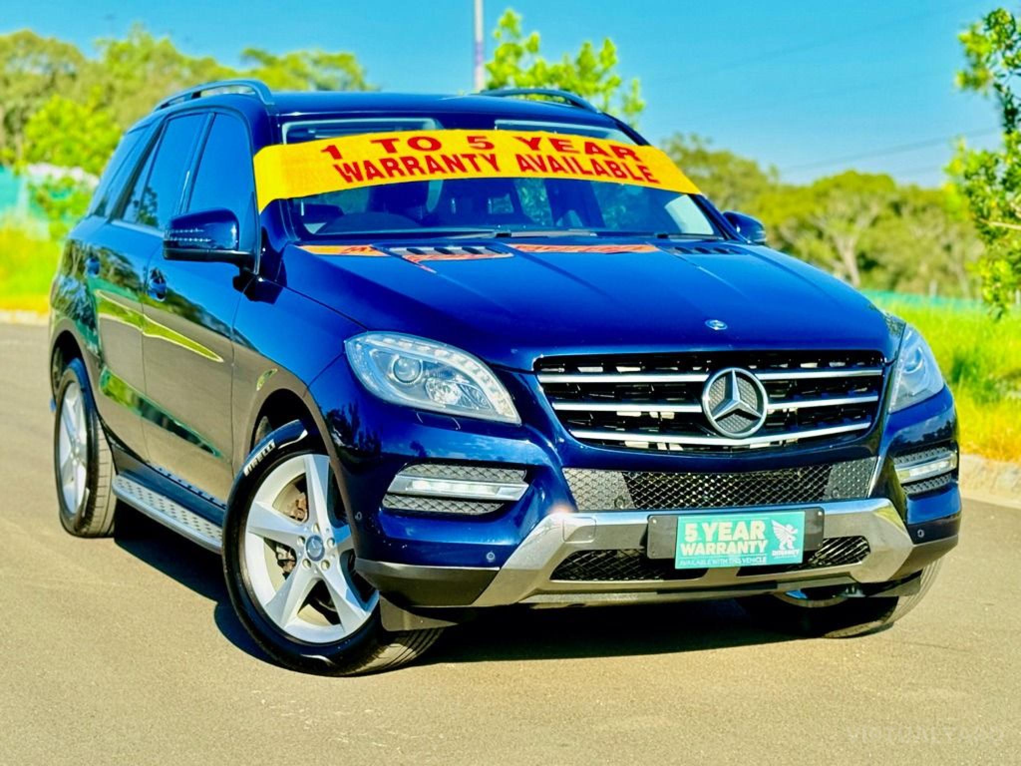 MERCEDES-BENZ ML250 BLUETEC TURBO DIESEL 4X4 7 SPD AUTO SUV