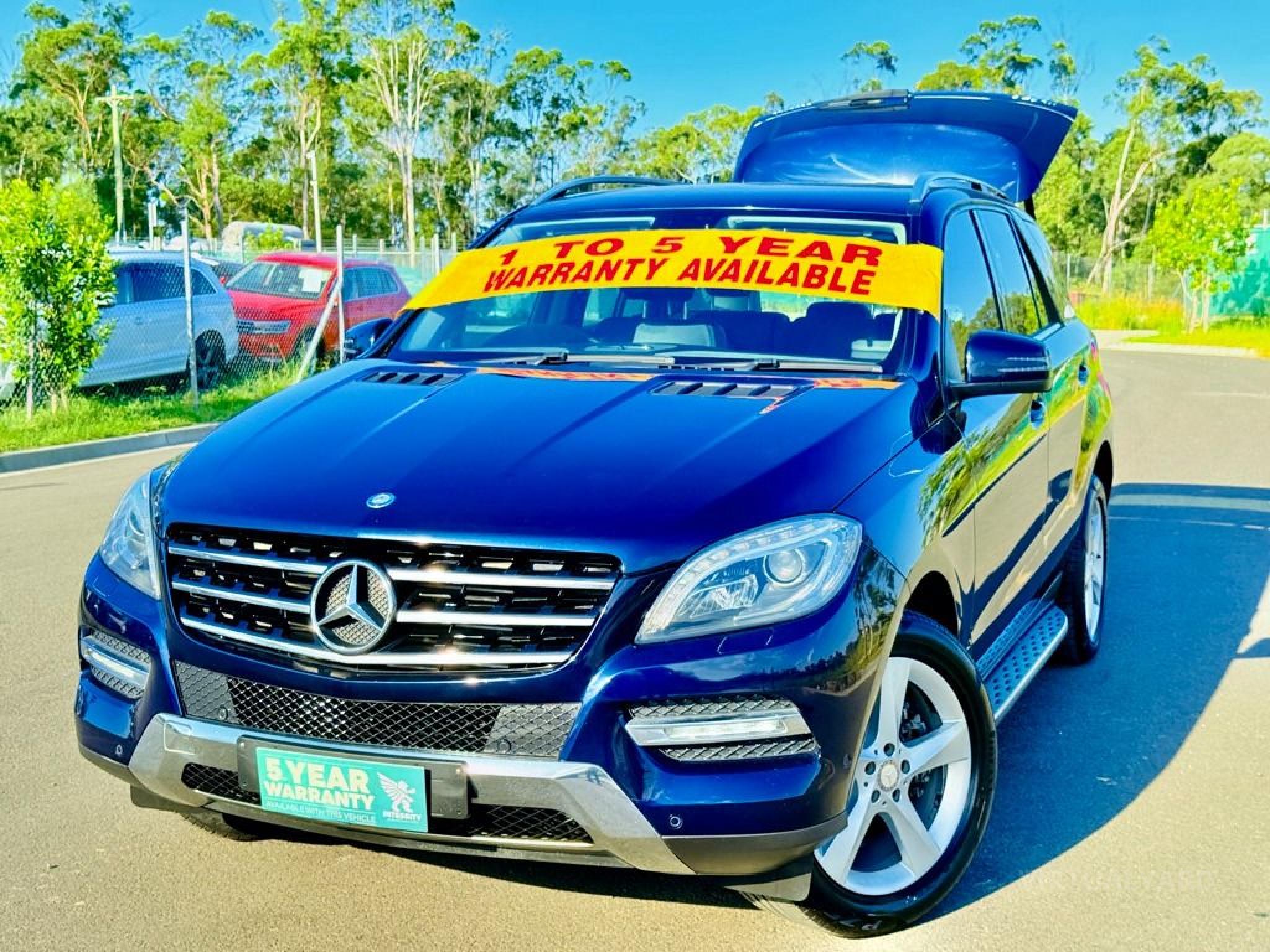 MERCEDES-BENZ ML250 BLUETEC TURBO DIESEL 4X4 7 SPD AUTO SUV