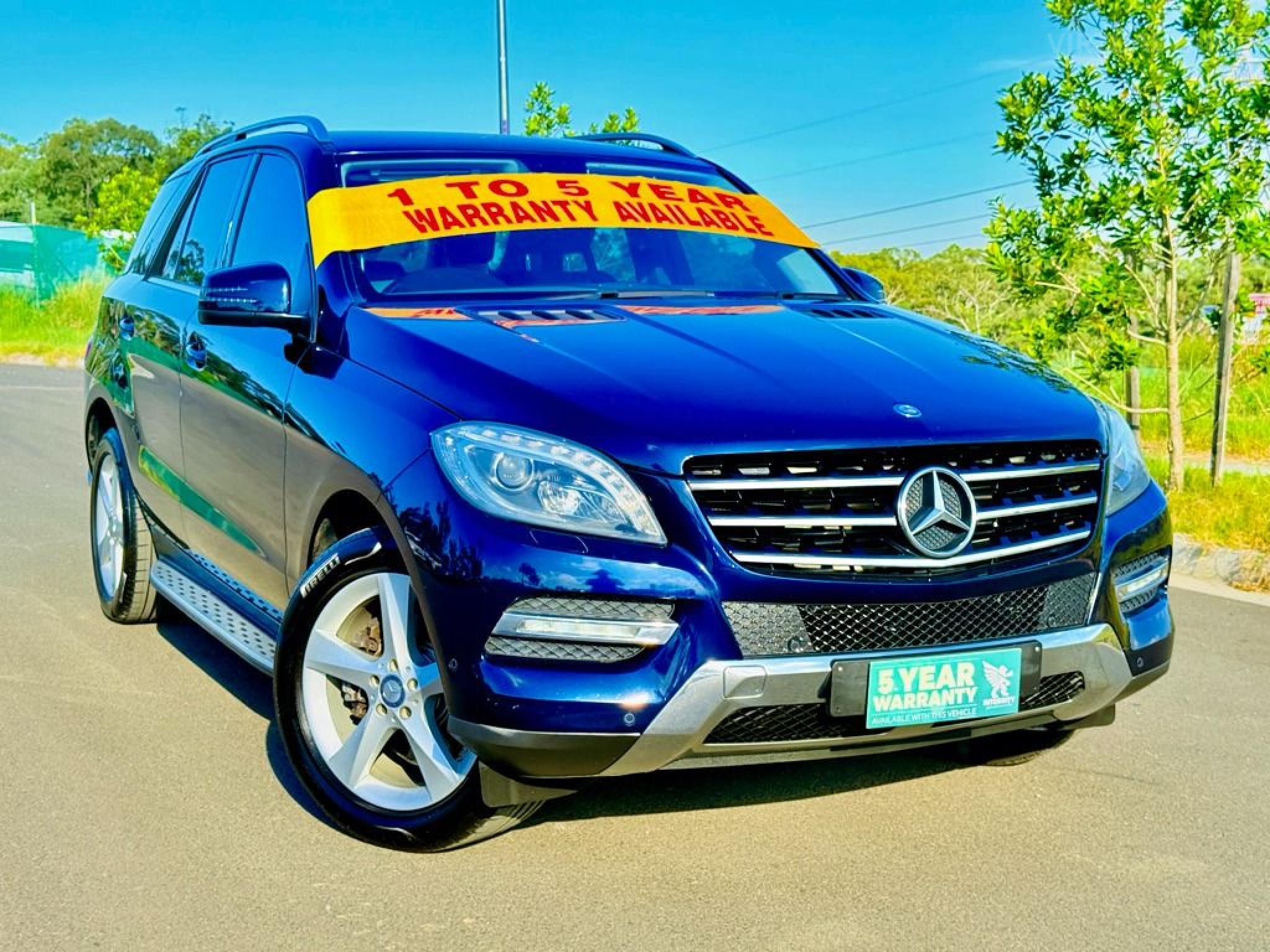 MERCEDES-BENZ ML250 BLUETEC TURBO DIESEL 4X4 7 SPD AUTO SUV