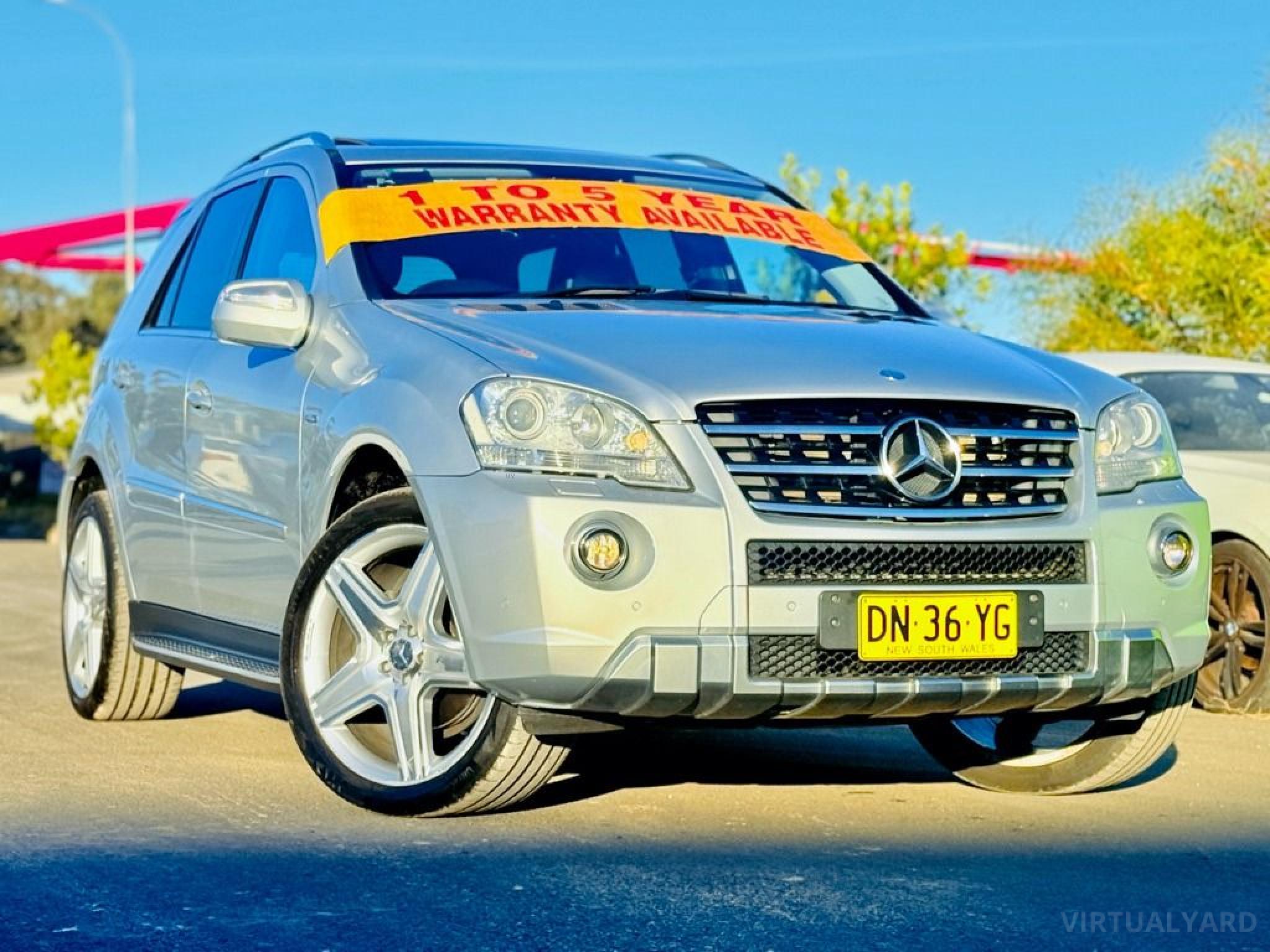 MERCEDES-BENZ ML350 CDI 4X4 W164 MY10 UPGRADE 3.0L 7 SPD AUTO