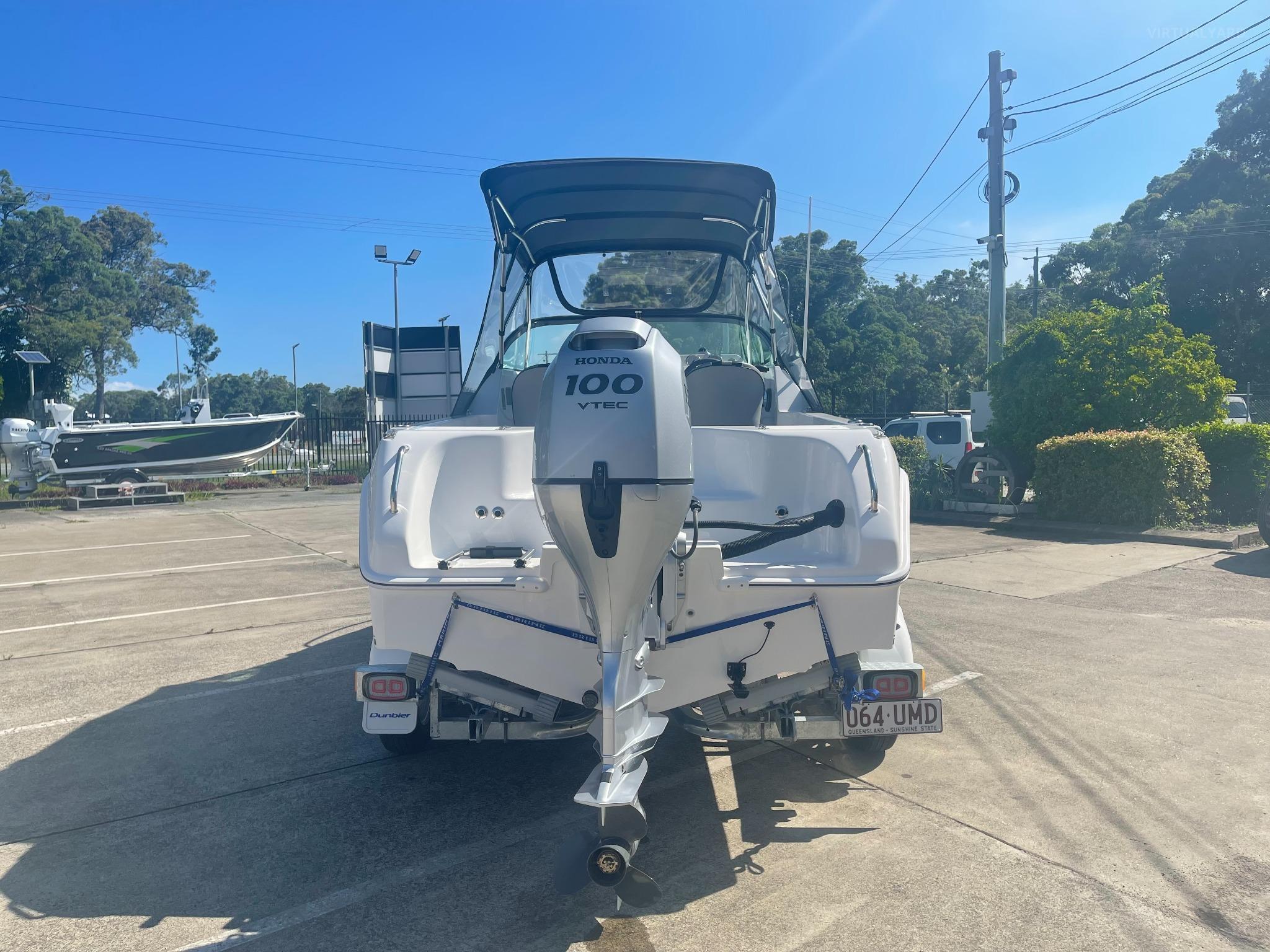 NEW - YALTA CRAFT 1800 ALLROUNDER 100HP HONDA ON DUNBIER 5.3M TRAILER