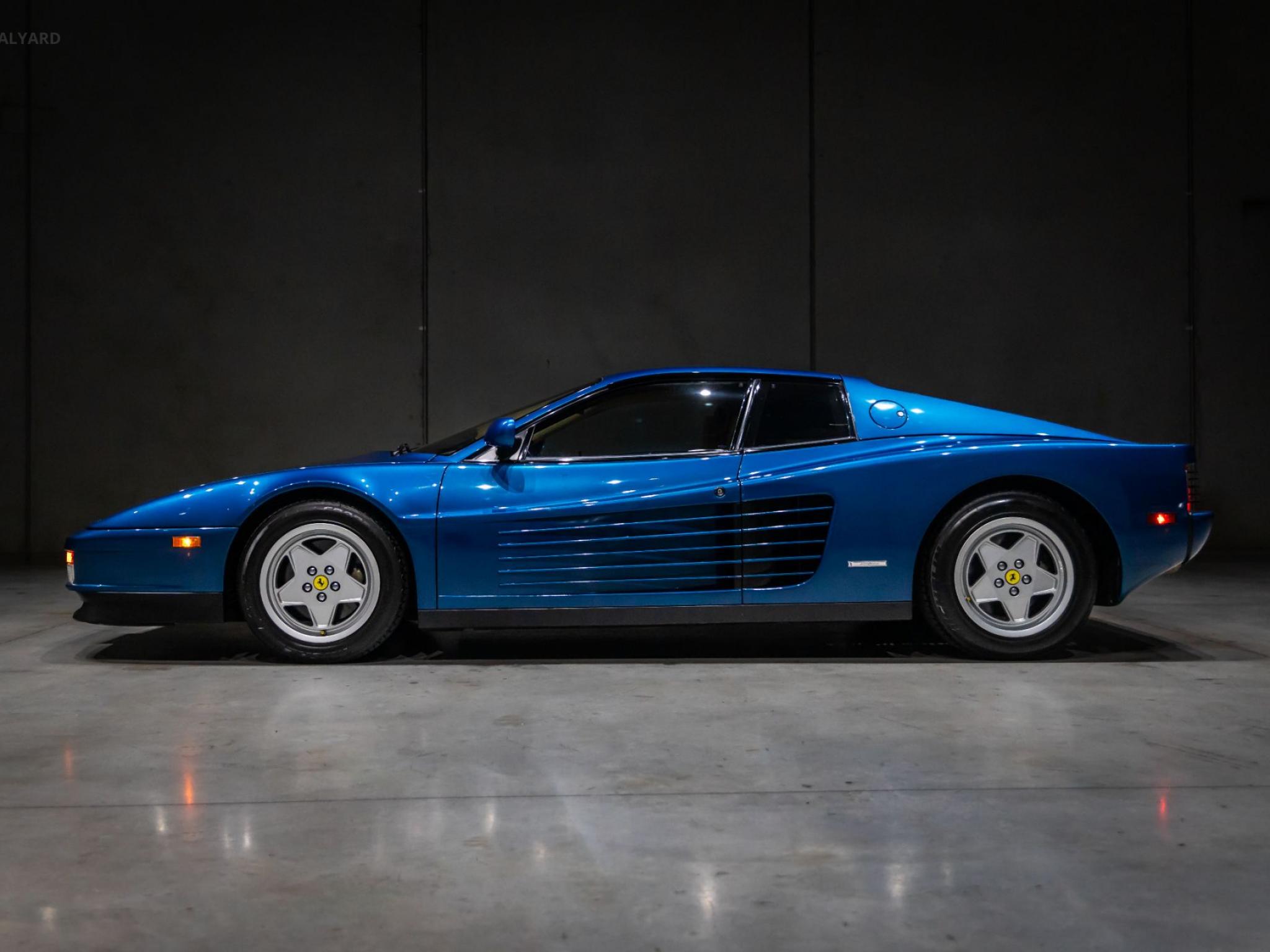 FERRARI TESTAROSSA 1990 FERRARI TESTAROSSA COUPE 2DR MAN 5SP 4.9I V12