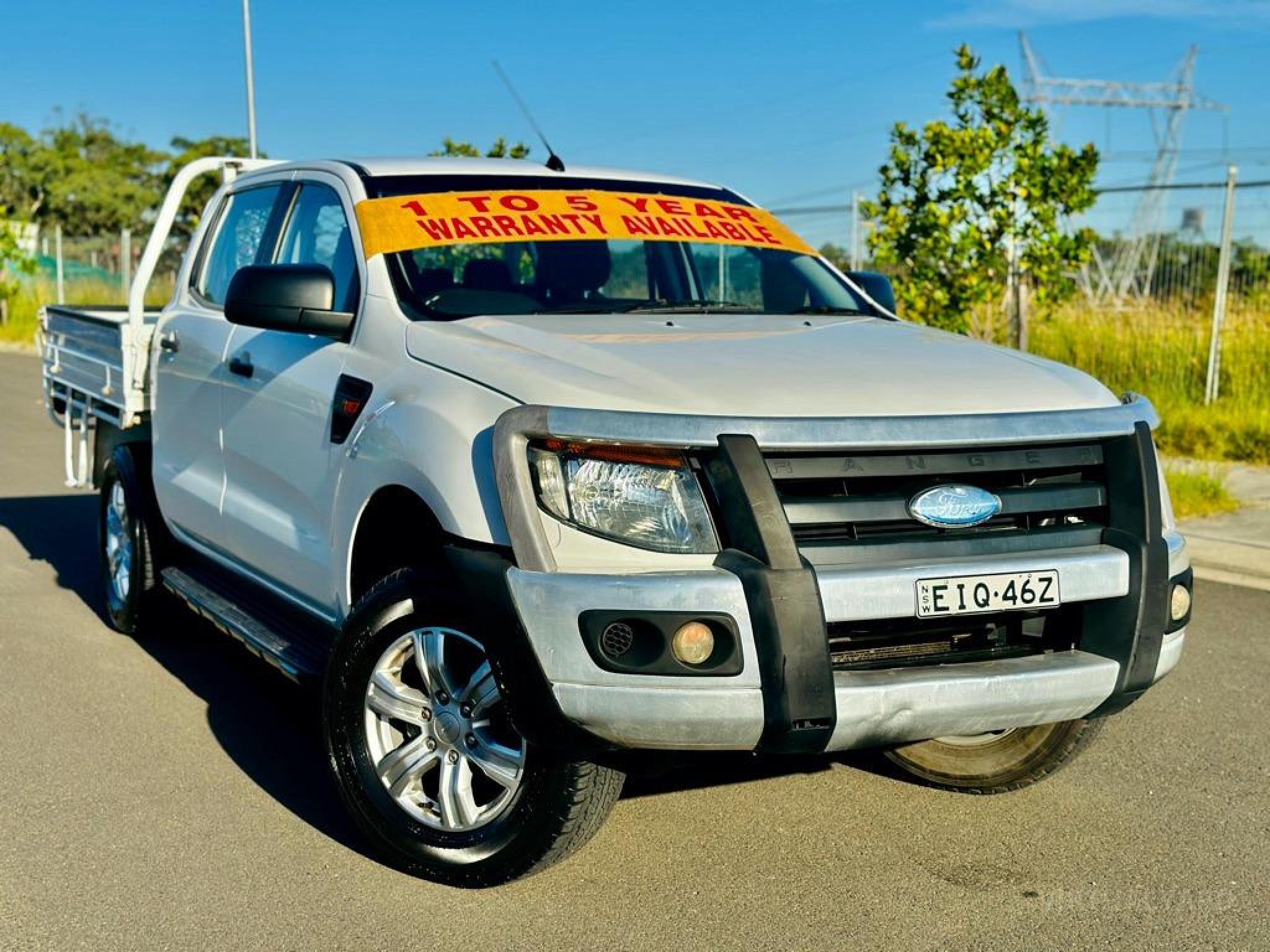 FORD RANGER 4X4 XL PX TURBO DIESEL 2.2L DUAL CAB 6 SPD MANUAL