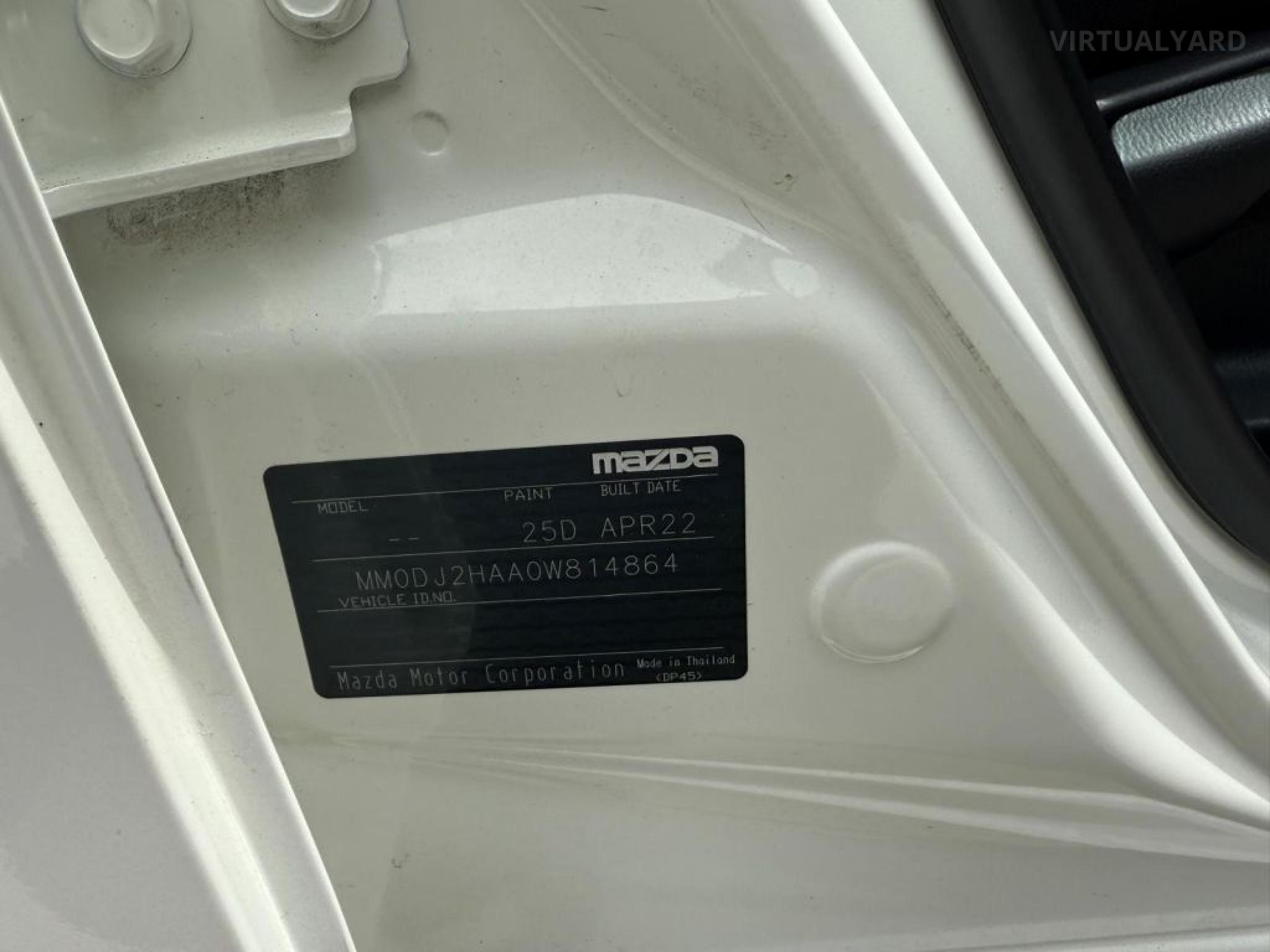 MAZDA 2 DJ SERIES G15 PURE SP HATCHBACK 5DR SKYACTIV-DRIVE 6SP 1.5I