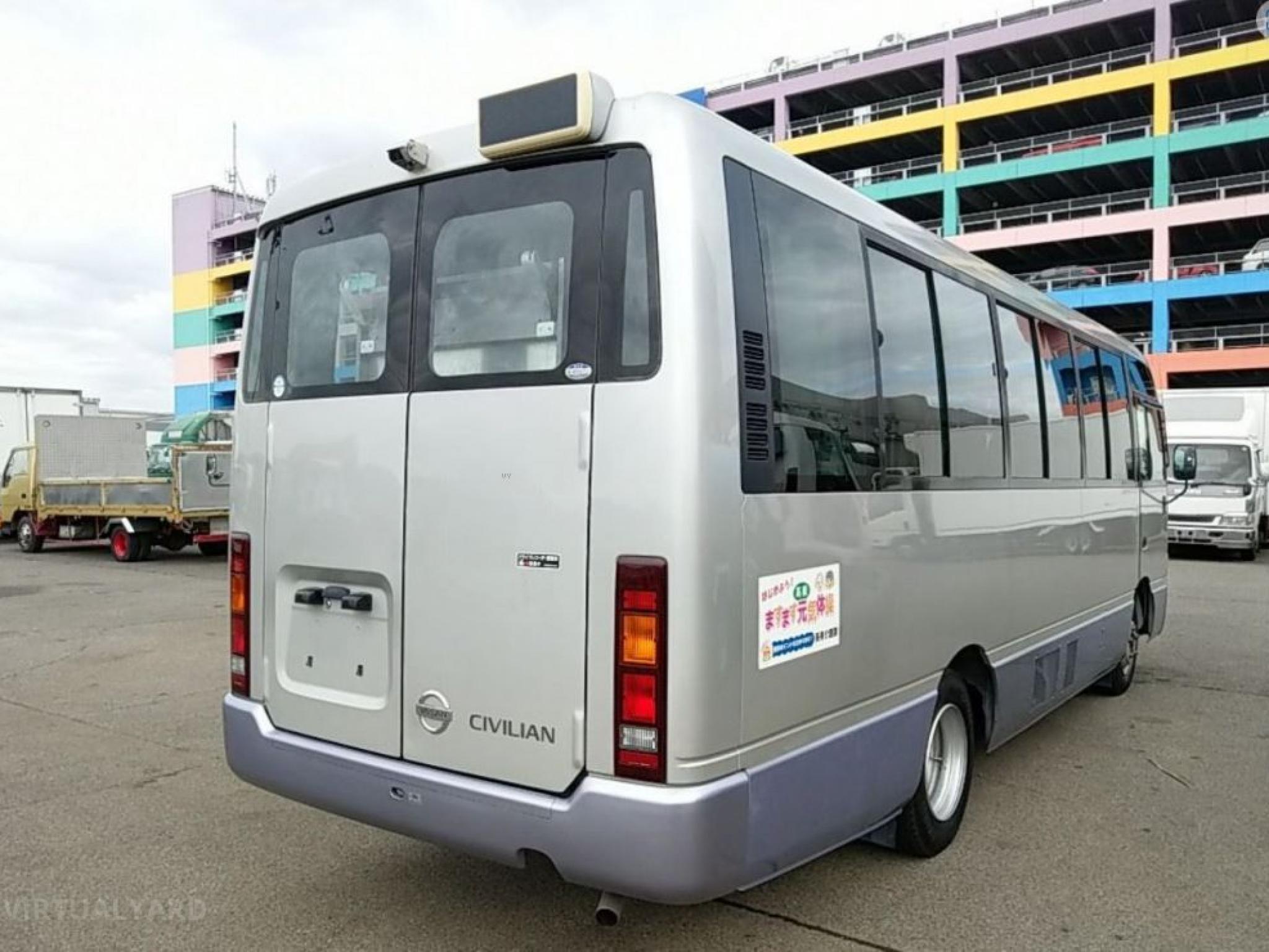 NISSAN CIVILIAN CAMPER 2SEATS WELCAB CAMPER WITH WHEELCHAIR LIFT. ONLY ...