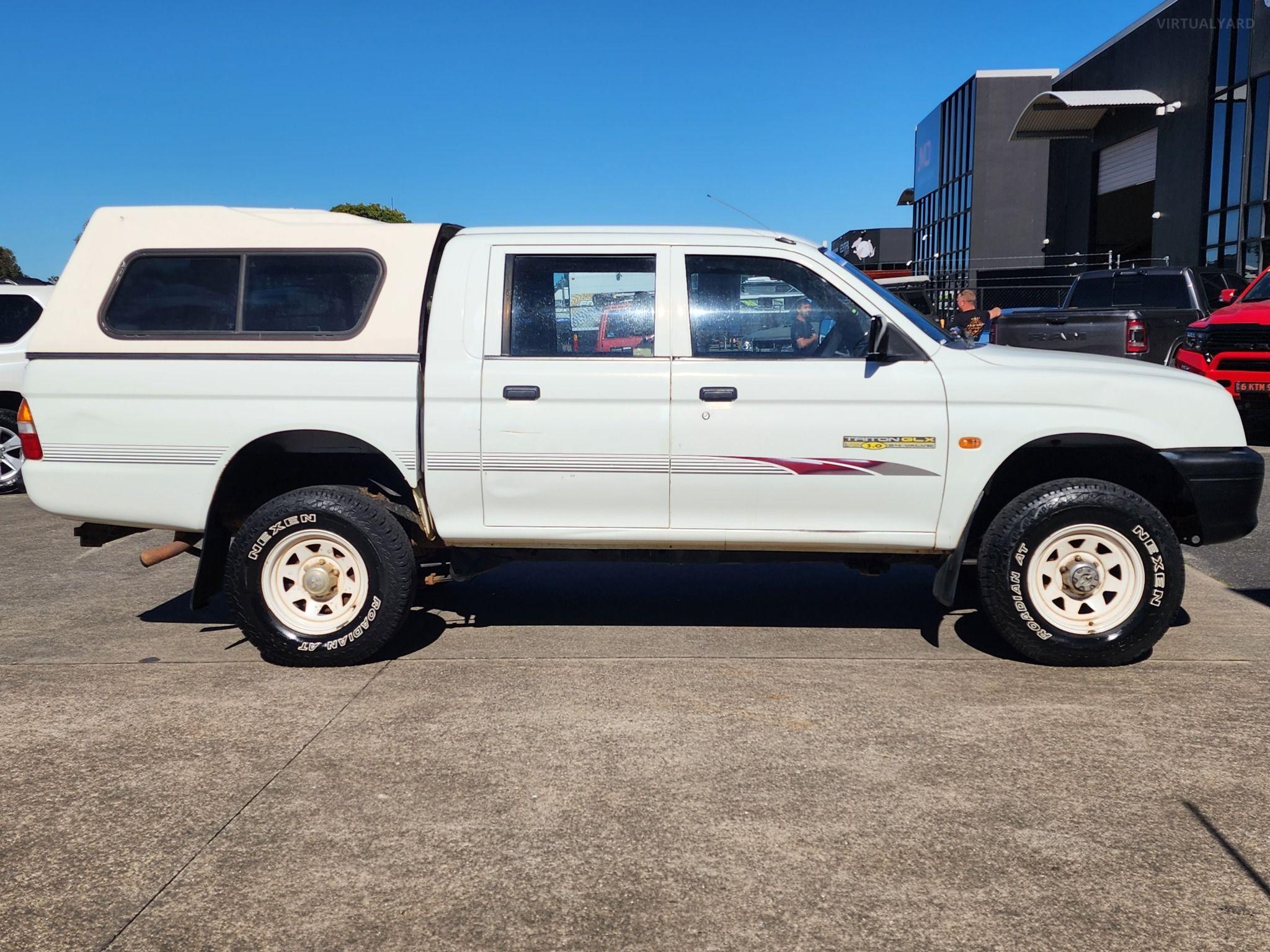 MITSUBISHI TRITON MK GLS UTILITY DOUBLE CAB 4DR MAN 5SP 4X4 1000KG 3.0I