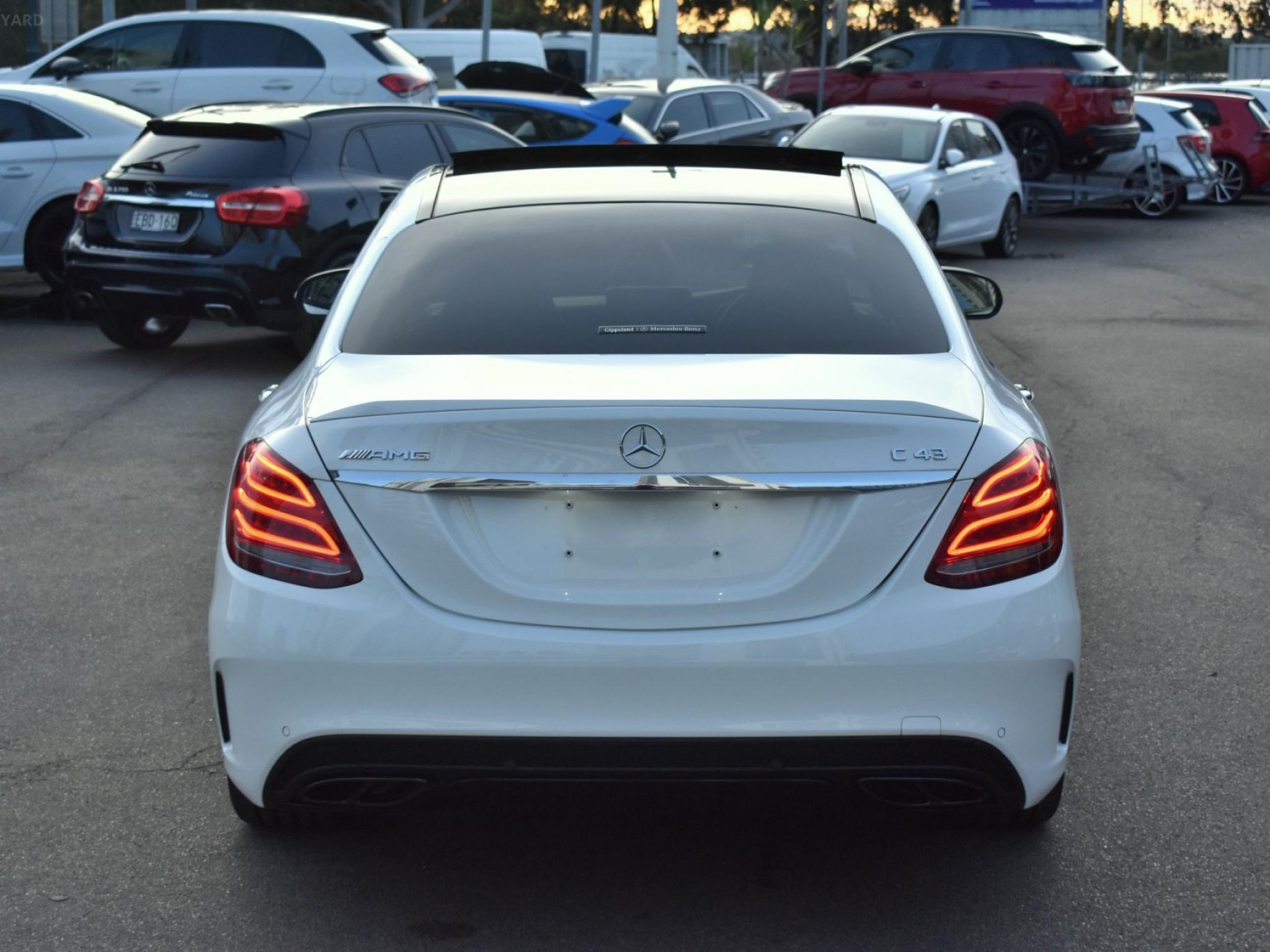 MERCEDES-BENZ C-CLASS W205 C43 AMG SEDAN 4DR 9G-TRONIC 9SP 4MATIC 3.0TT [JUN]