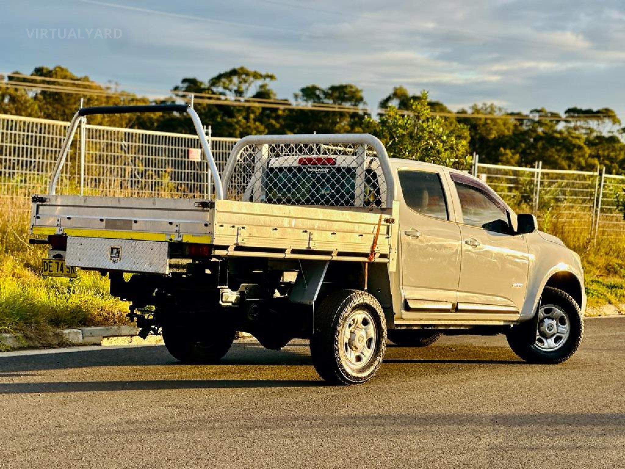 HOLDEN COLORADO RG LX CAB CHASSIS 2DR SPTS AUTO 6SP 4X4 2.8DT