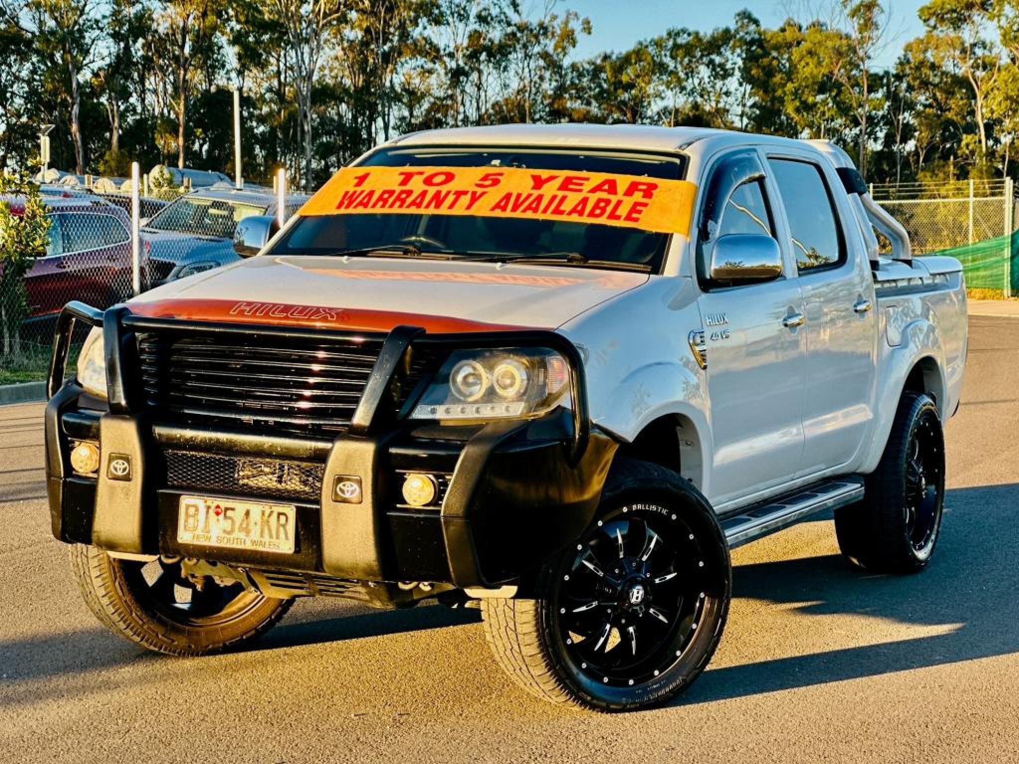 TOYOTA HILUX 4X4 SR 4.0L V6 AUTO DUAL CAB UTILITY