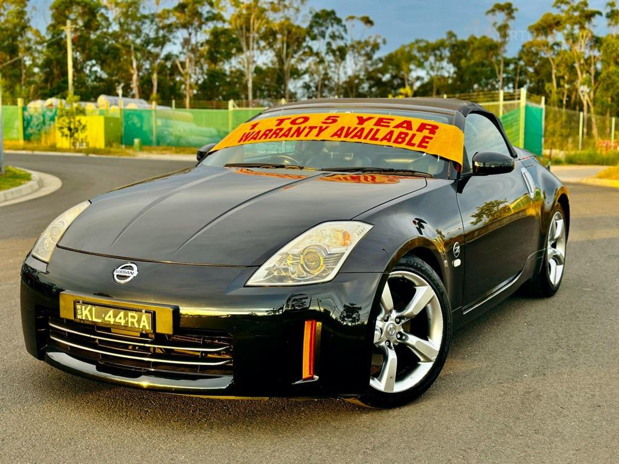 NISSAN 350Z Z33 ROADSTER CONVERTILE 2DR SPTS AUTO 5SP 3.5I