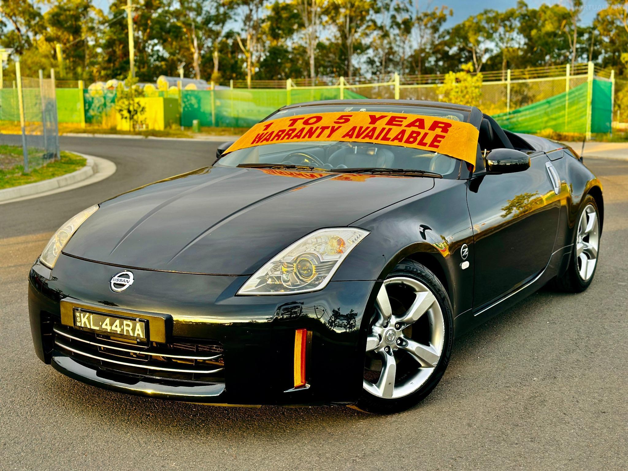 NISSAN 350Z Z33 ROADSTER CONVERTILE 2DR SPTS AUTO 5SP 3.5I