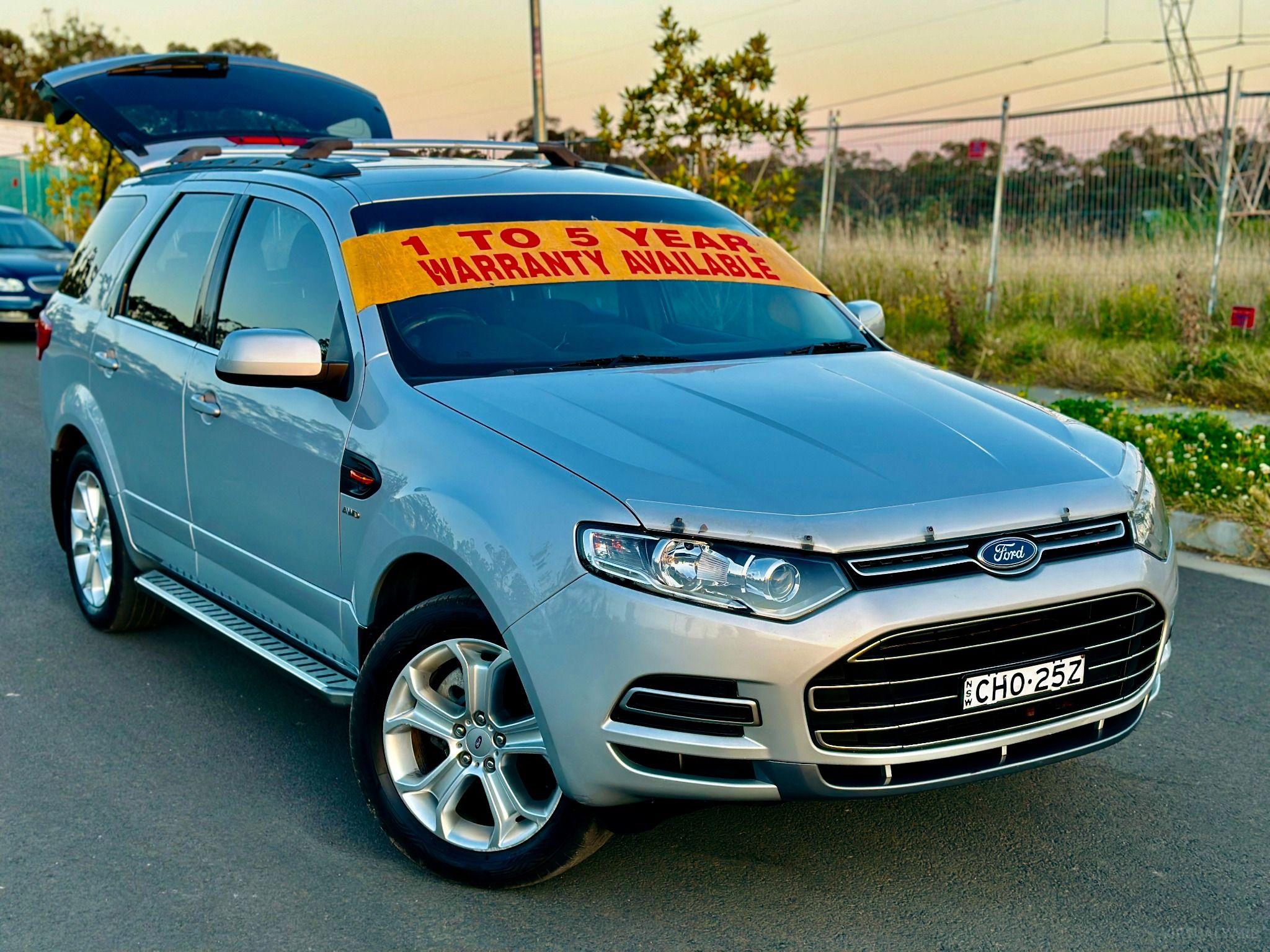 FORD TERRITORY TX 4X4 SZ TURBO DIESEL 7 SEATS AWD SUV