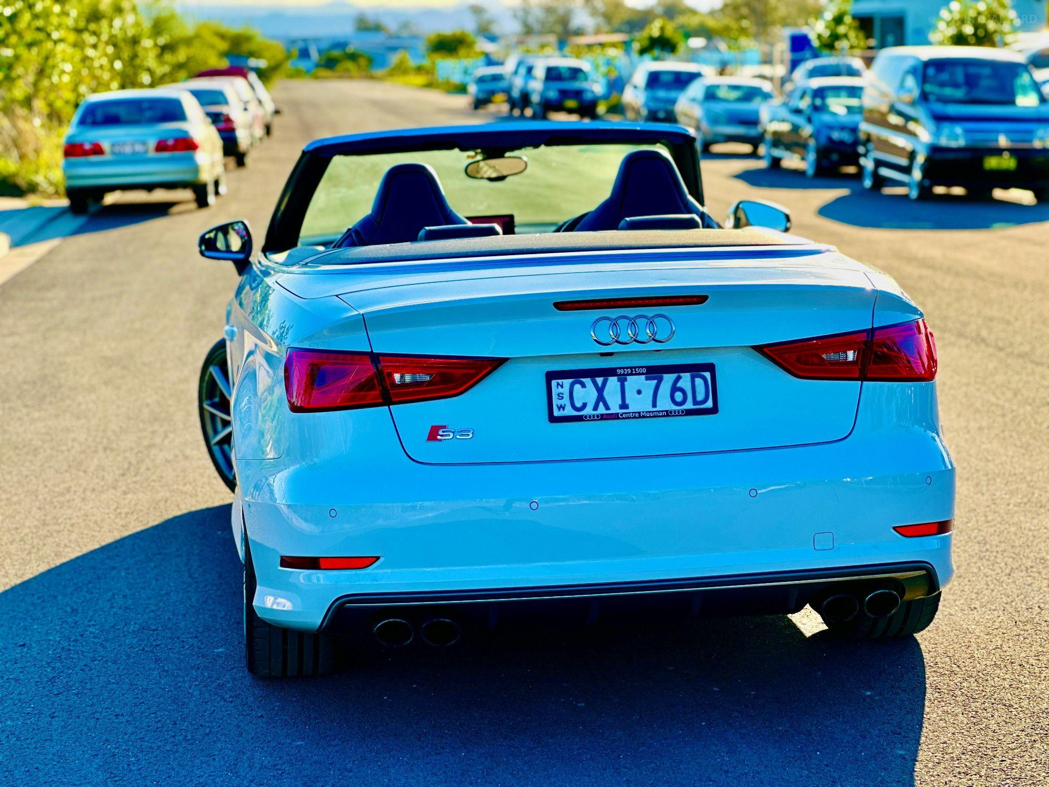 AUDI S3 2.0TFSI QUATTRO 8V TURBO SOFTTOP CONVERTIBLE