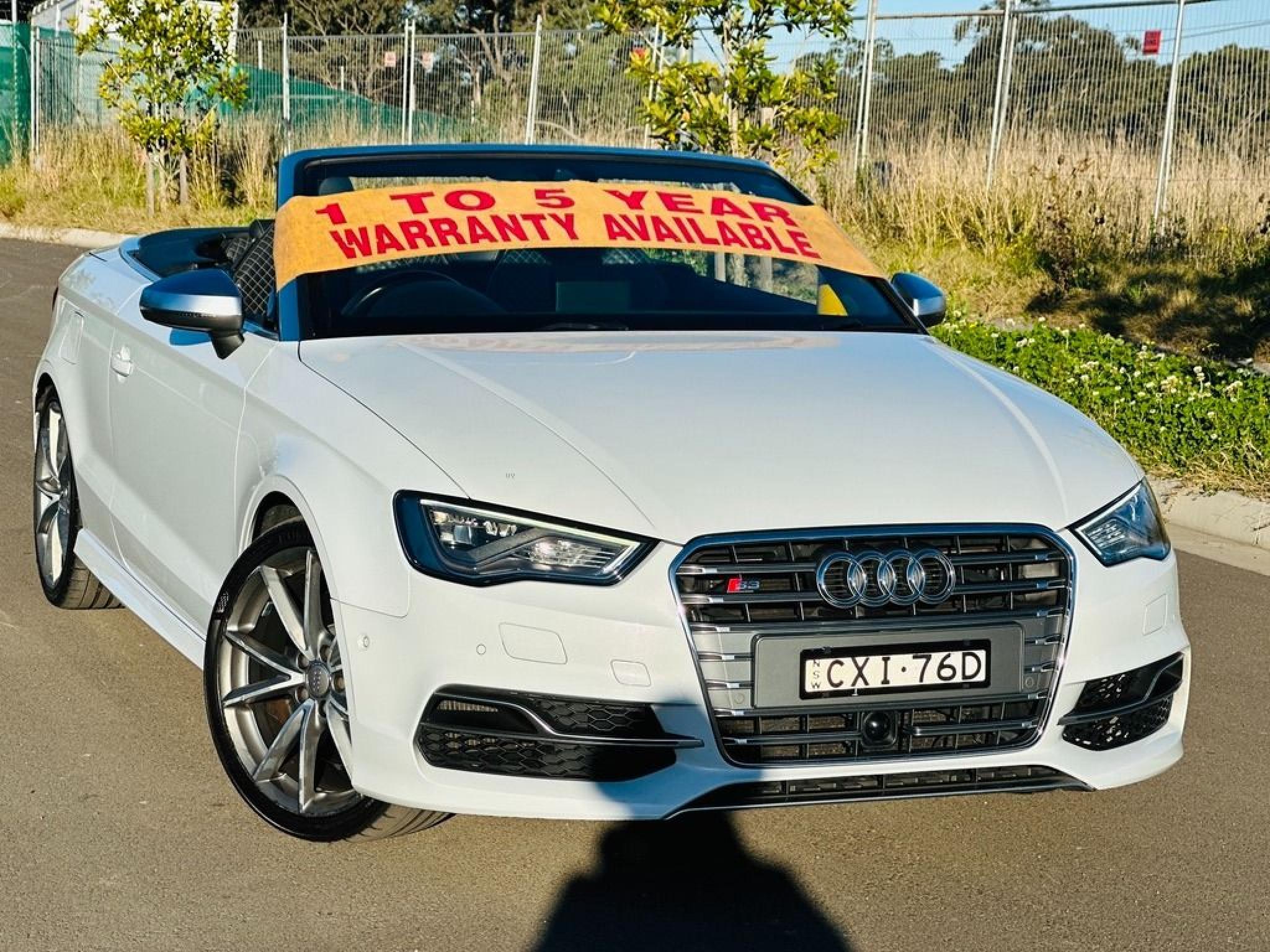 AUDI S3 2.0TFSI QUATTRO 8V TURBO SOFTTOP CONVERTIBLE