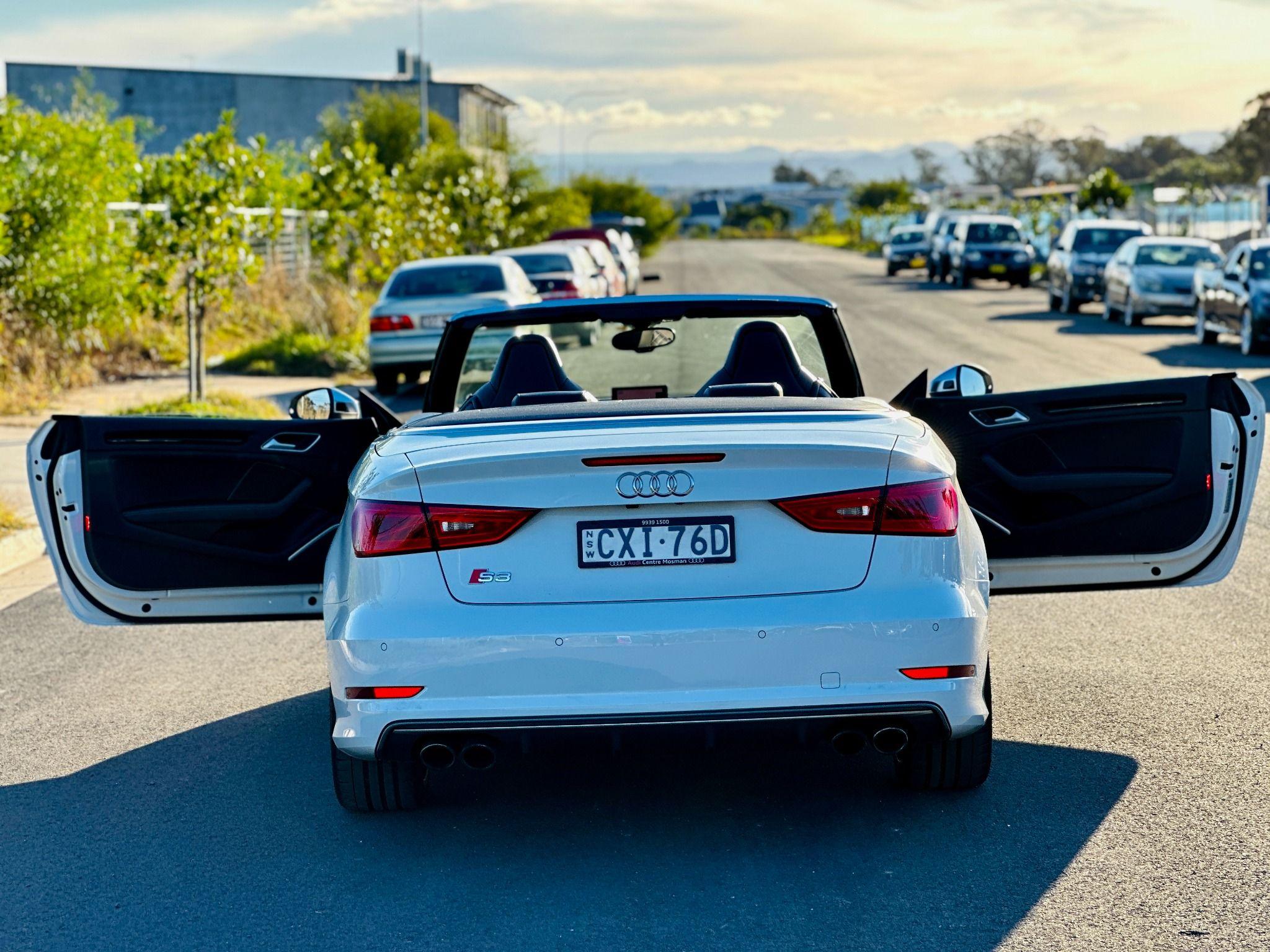 AUDI S3 2.0TFSI QUATTRO 8V TURBO SOFTTOP CONVERTIBLE