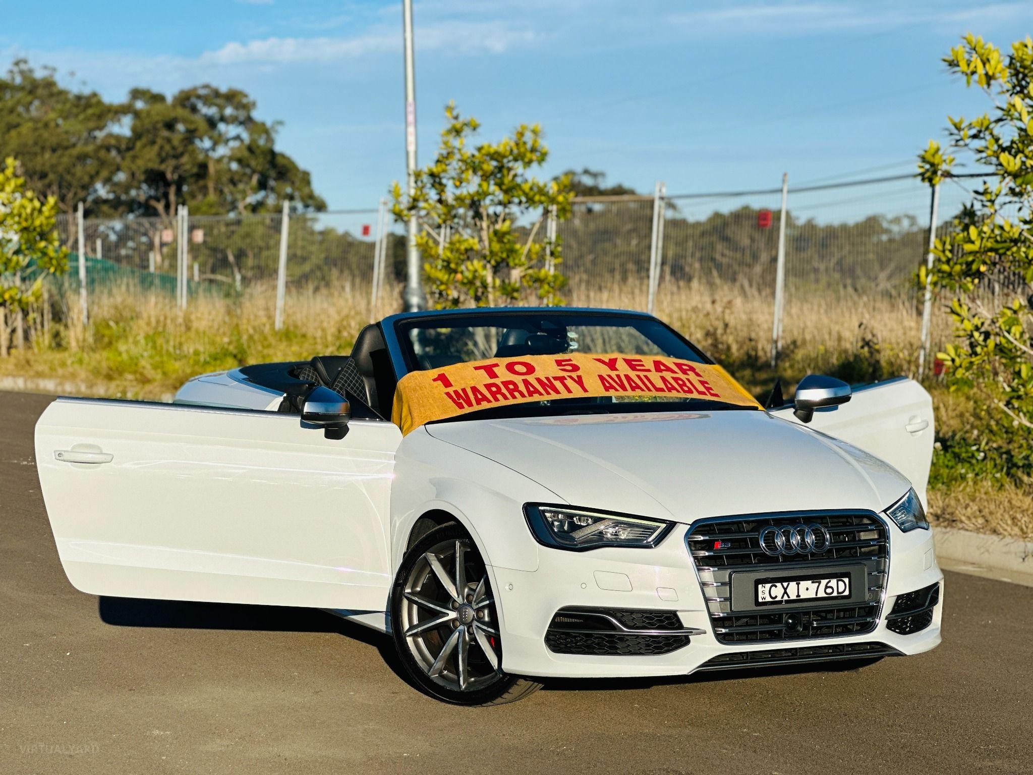 AUDI S3 2.0TFSI QUATTRO 8V TURBO SOFTTOP CONVERTIBLE