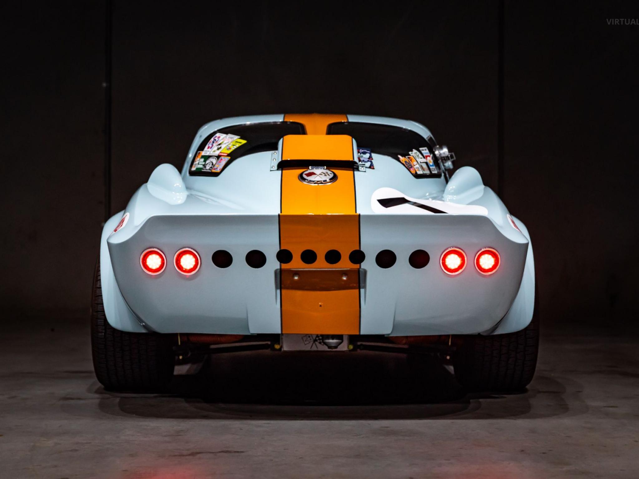 CHEVROLET CORVETTE C2 SPLIT WINDOW SUPERSPEED GRAND SPORT RACE CAR RE ...