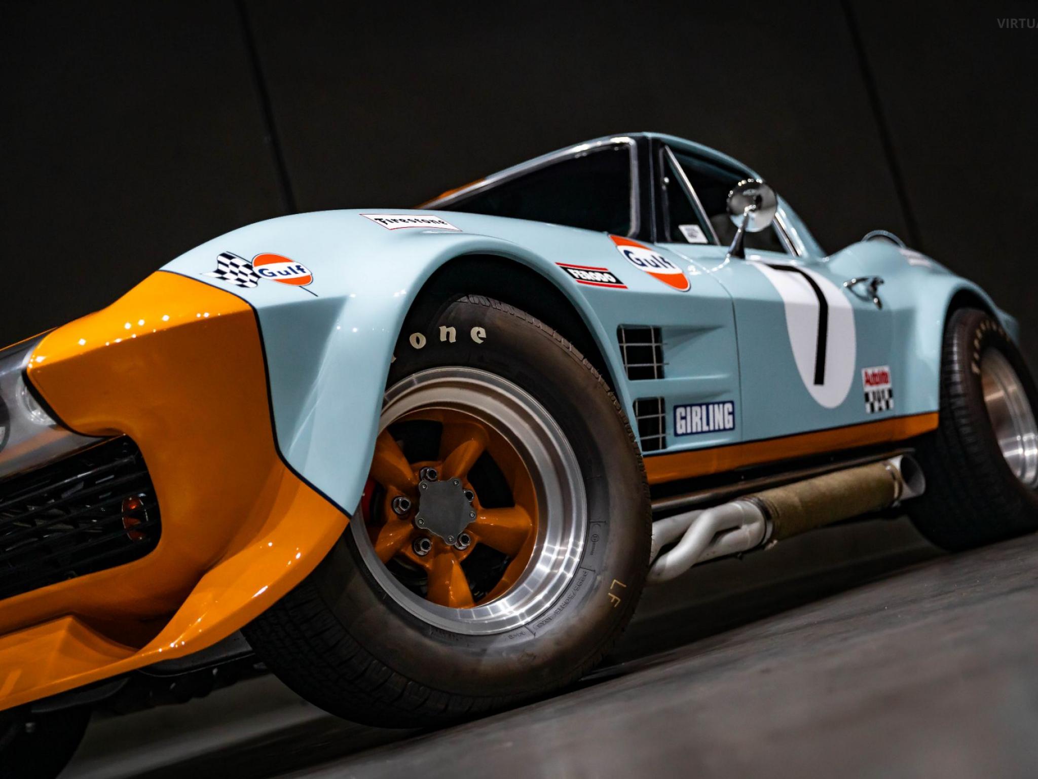 CHEVROLET CORVETTE C2 SPLIT WINDOW SUPERSPEED GRAND SPORT RACE CAR RE ...