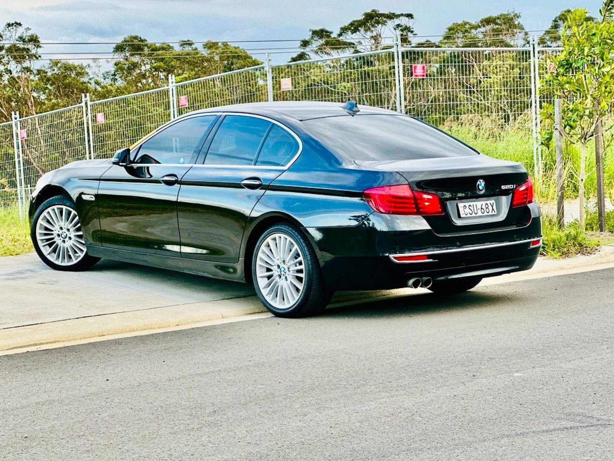 BMW 520I F10 LCI LUXURY LINE SEDAN 4DR STEPTRONIC 8SP 2.0T