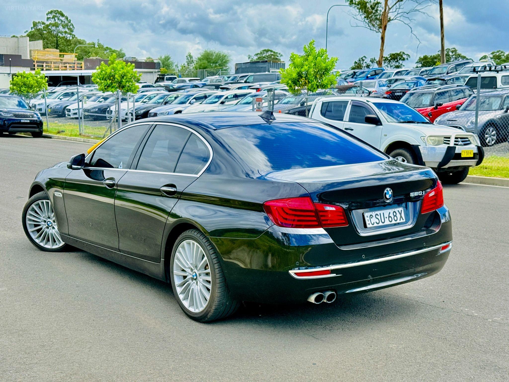 BMW 520I F10 LCI LUXURY LINE SEDAN 4DR STEPTRONIC 8SP 2.0T