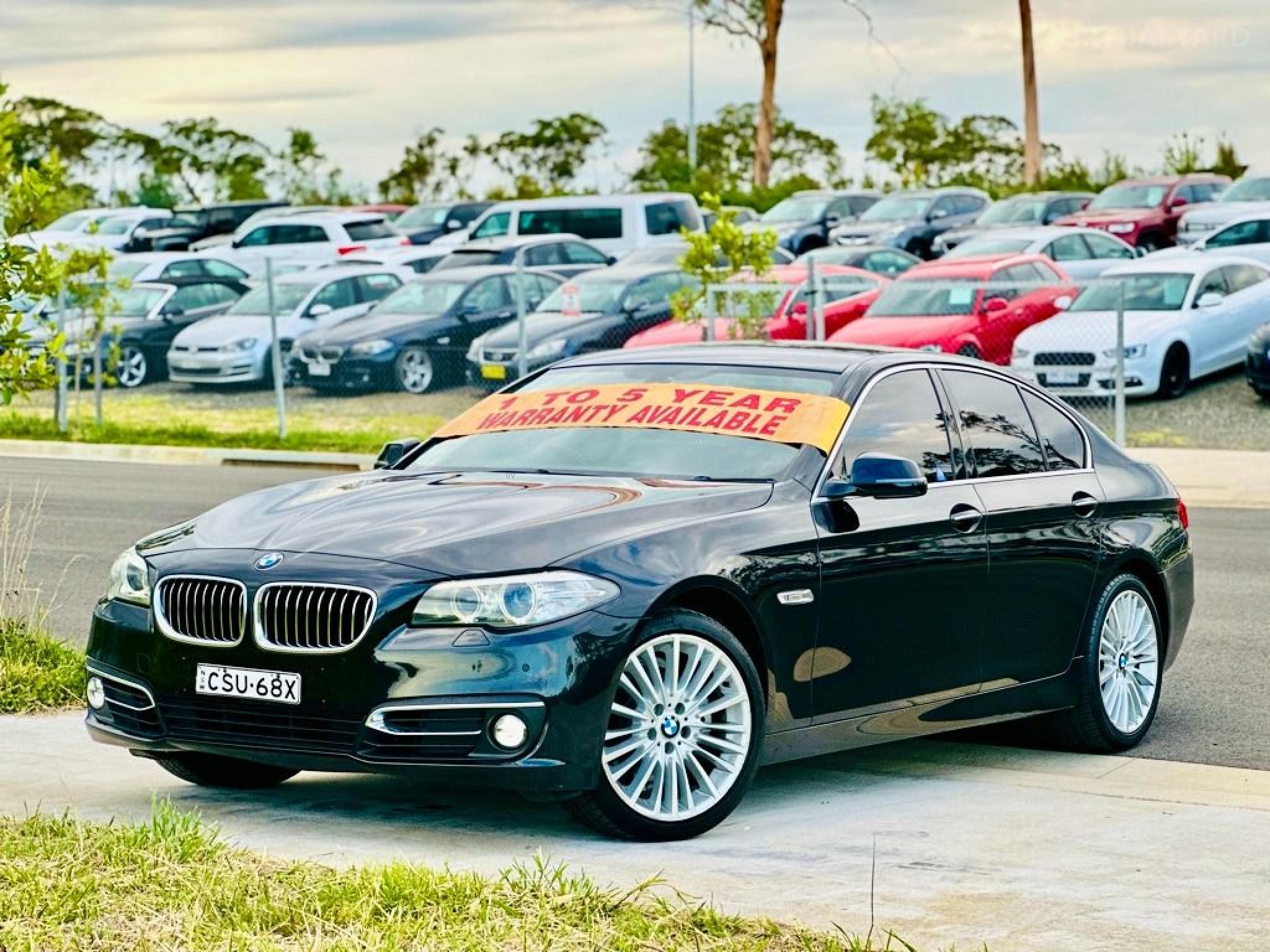 BMW 520I F10 LCI LUXURY LINE SEDAN 4DR STEPTRONIC 8SP 2.0T