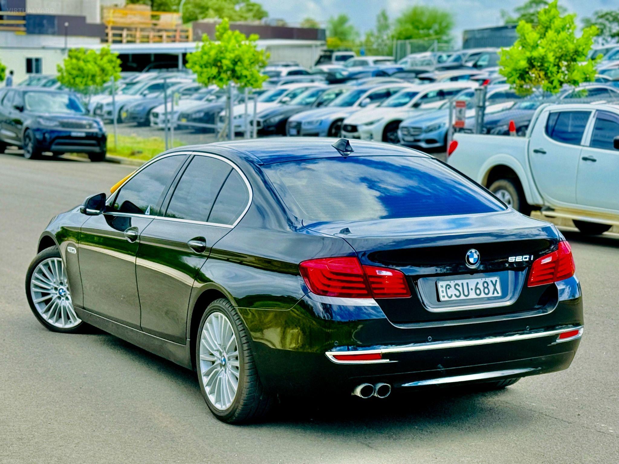 BMW 520I F10 LCI LUXURY LINE SEDAN 4DR STEPTRONIC 8SP 2.0T