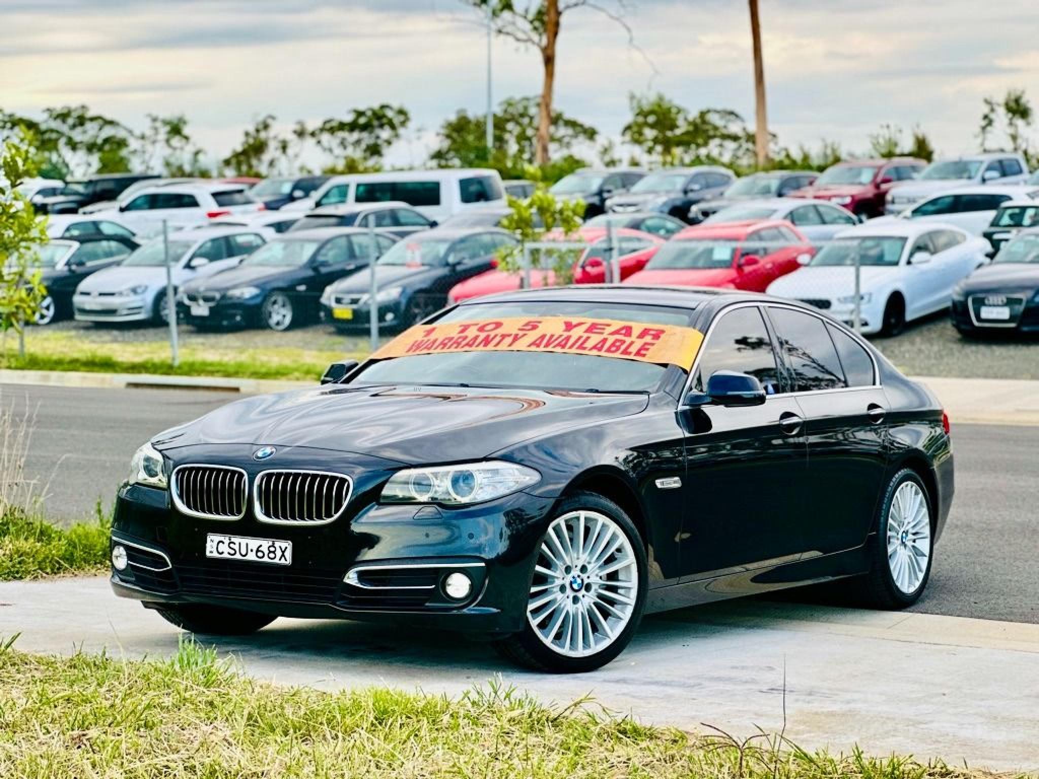 BMW 520I F10 LCI LUXURY LINE SEDAN 4DR STEPTRONIC 8SP 2.0T