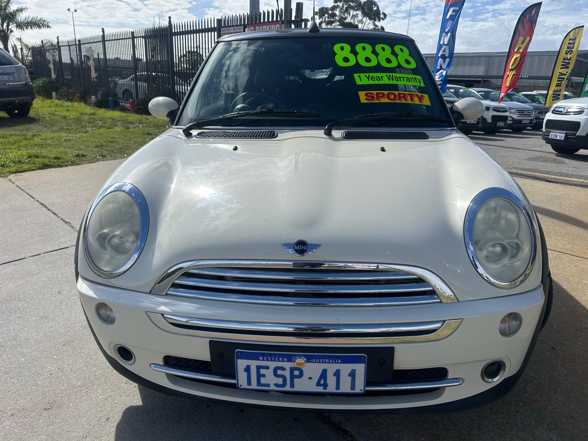MINI HATCH R50 COOPER HATCHBACK 3DR CVT 6SP 1.6I [MY05]