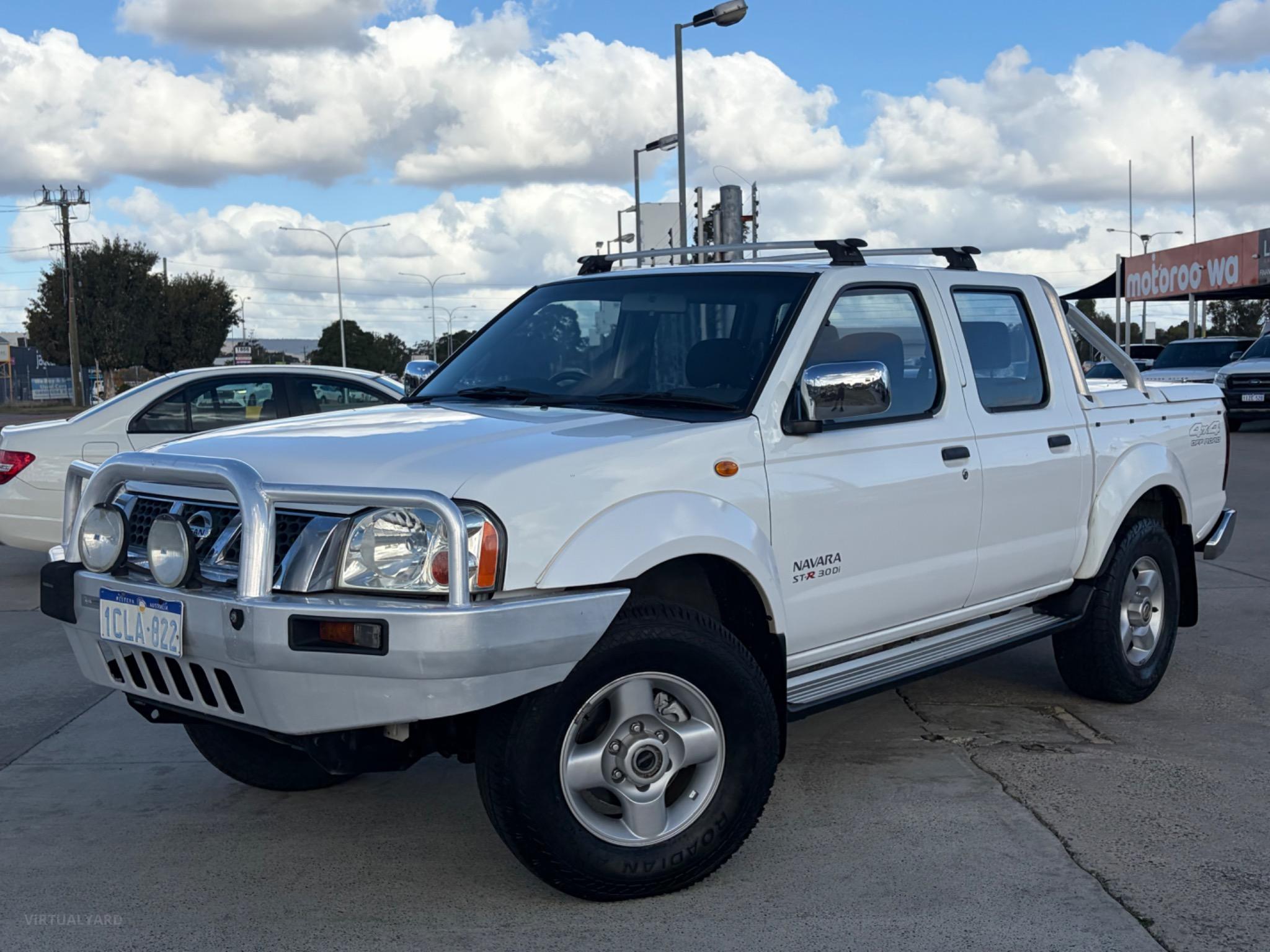 NISSAN NAVARA D22 S2 ST-R UTILITY DUAL CAB 4DR MAN 5SP 4X4 1025KG 3.0DT