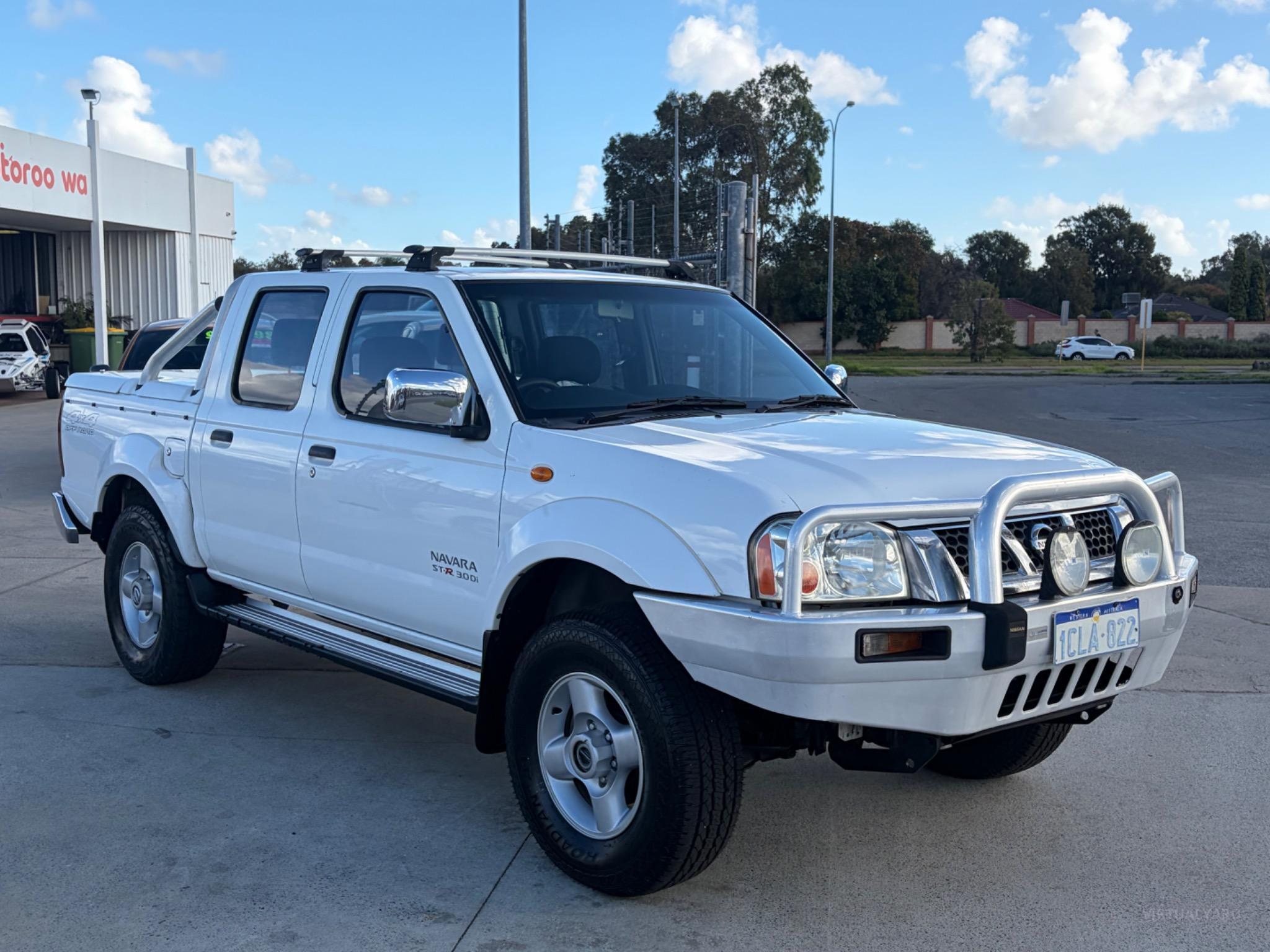 NISSAN NAVARA D22 S2 ST-R UTILITY DUAL CAB 4DR MAN 5SP 4X4 1025KG 3.0DT