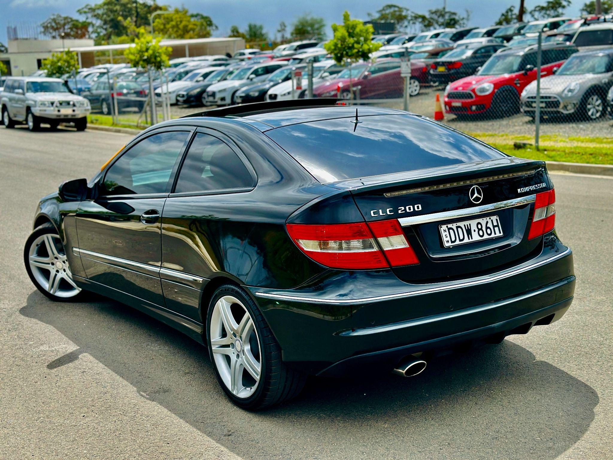 MERCEDES-BENZ CLC200 KOMPRESSOR SUPERCHARGED CL203 LUXURY 1.8S COUPE