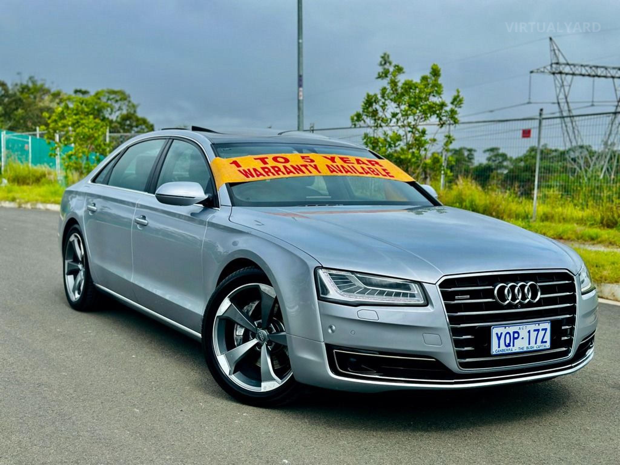 AUDI A8 L 3.0TDI QUATTRO 4H MY16 DTV6 8 SPD AUTO 4WD