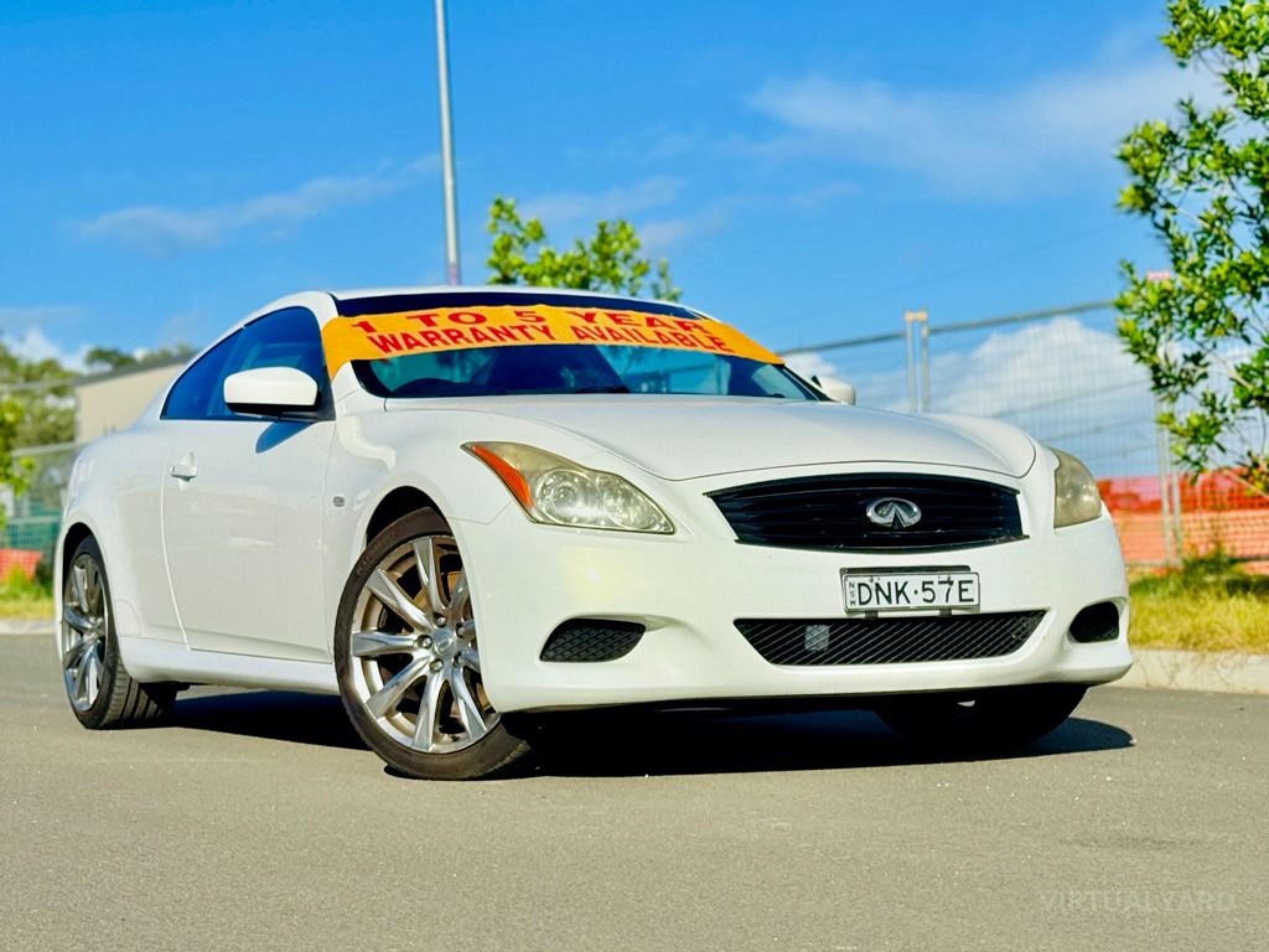 INFINITI G37 S PREMIUM V6 3.7L COUPE TYPE S NISSAN SKYLINE