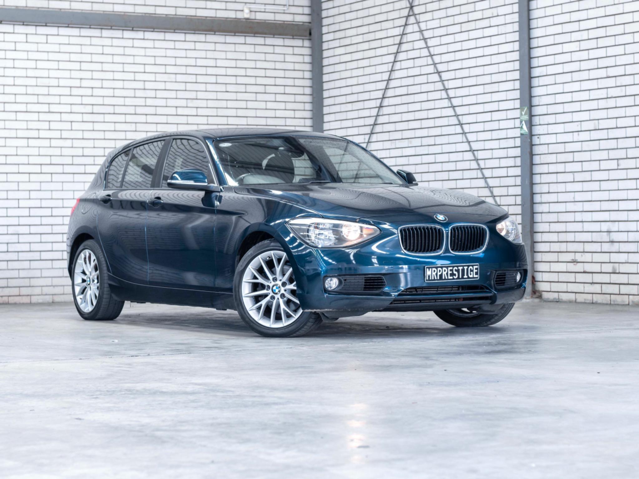 BMW 1 SERIES F20 118I HATCHBACK 5DR SPTS AUTO 8SP 1.6T