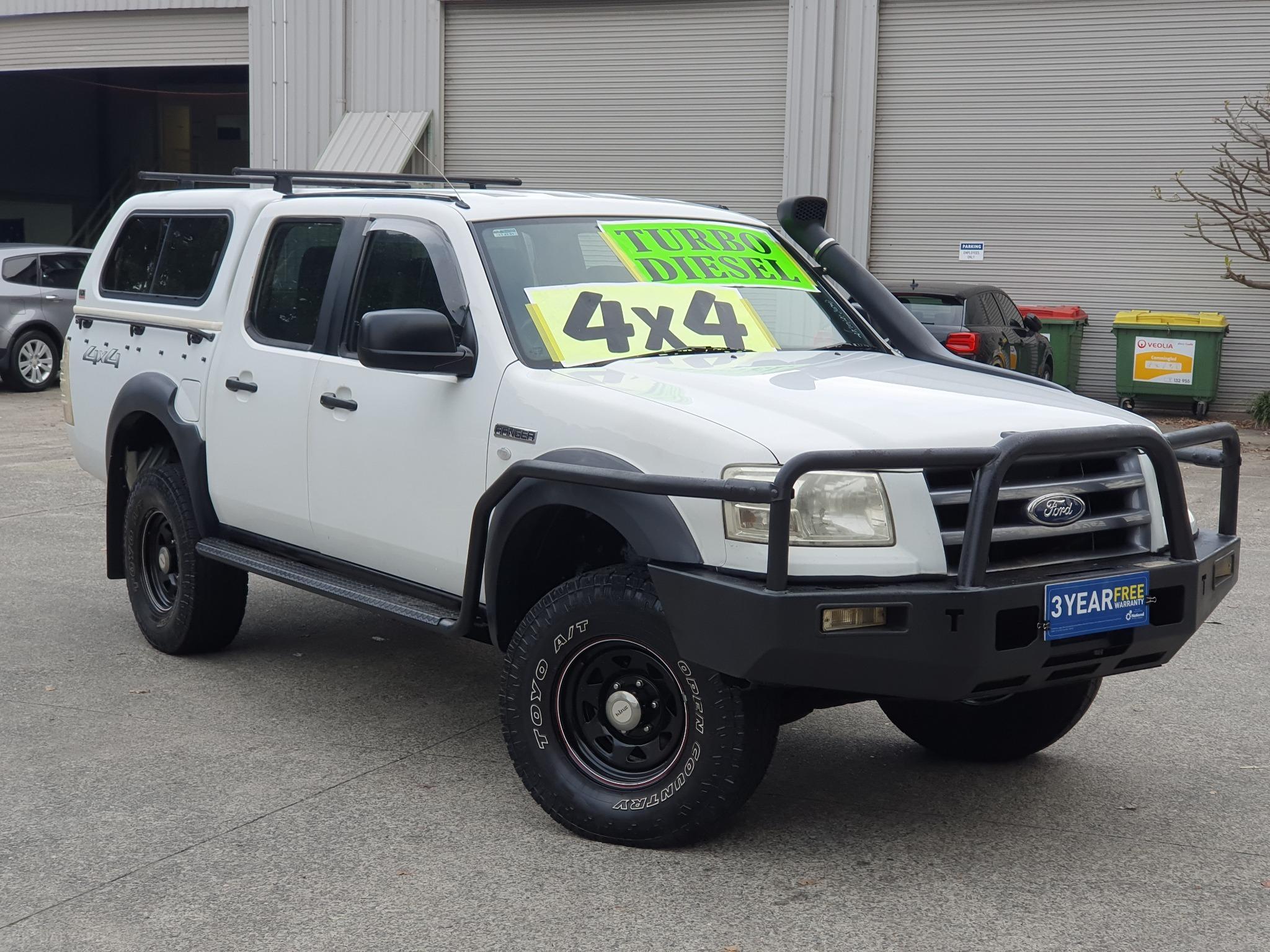FORD RANGER PJ XL UTILITY CREW CAB 4DR MAN 5SP, 4X4 1115KG 3.0DT
